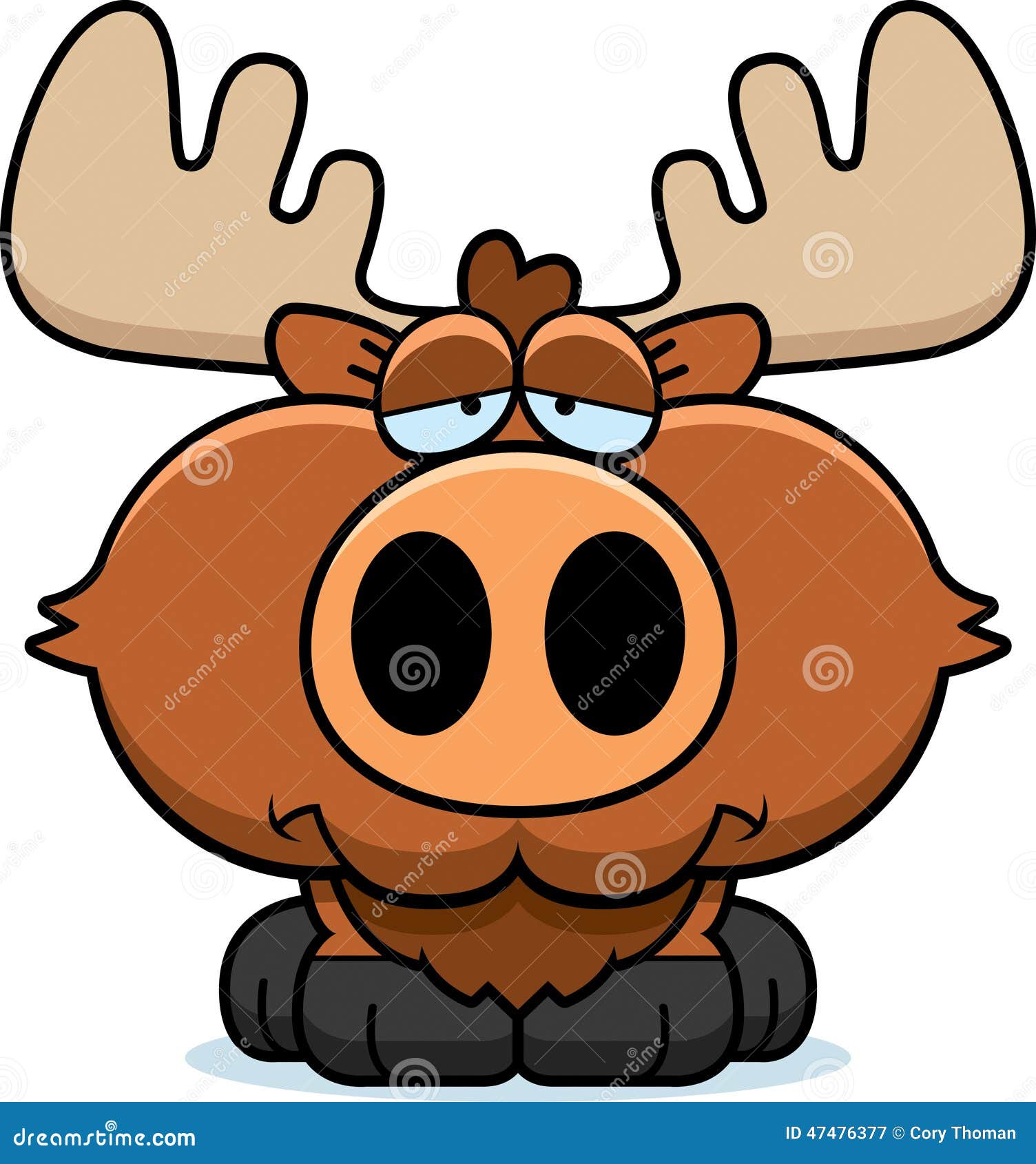 Cartoon Sad Moose Stock Illustrations – 53 Cartoon Sad Moose Stock ...