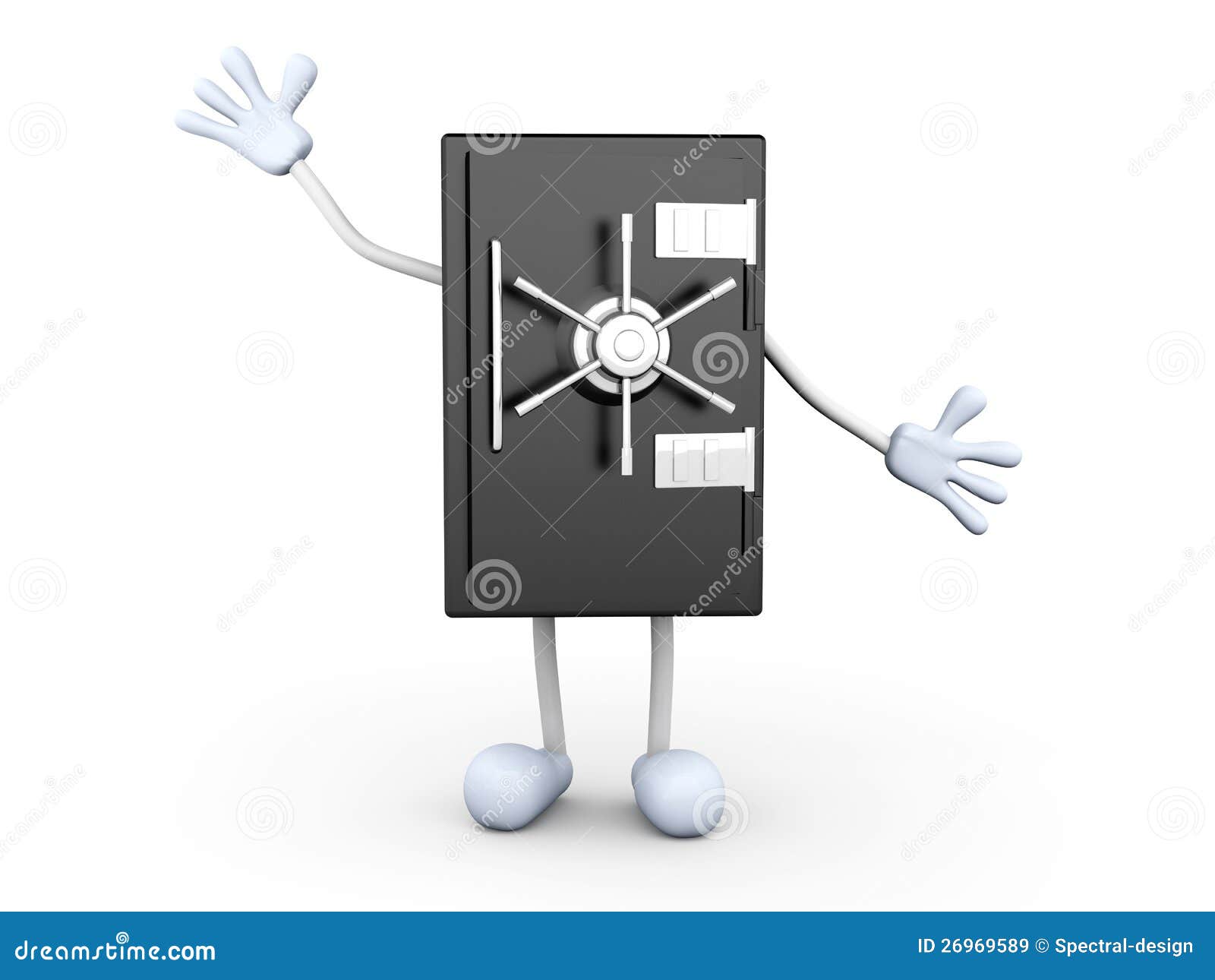 Cartoon Safe stock illustration. Illustration of locker - 26969589