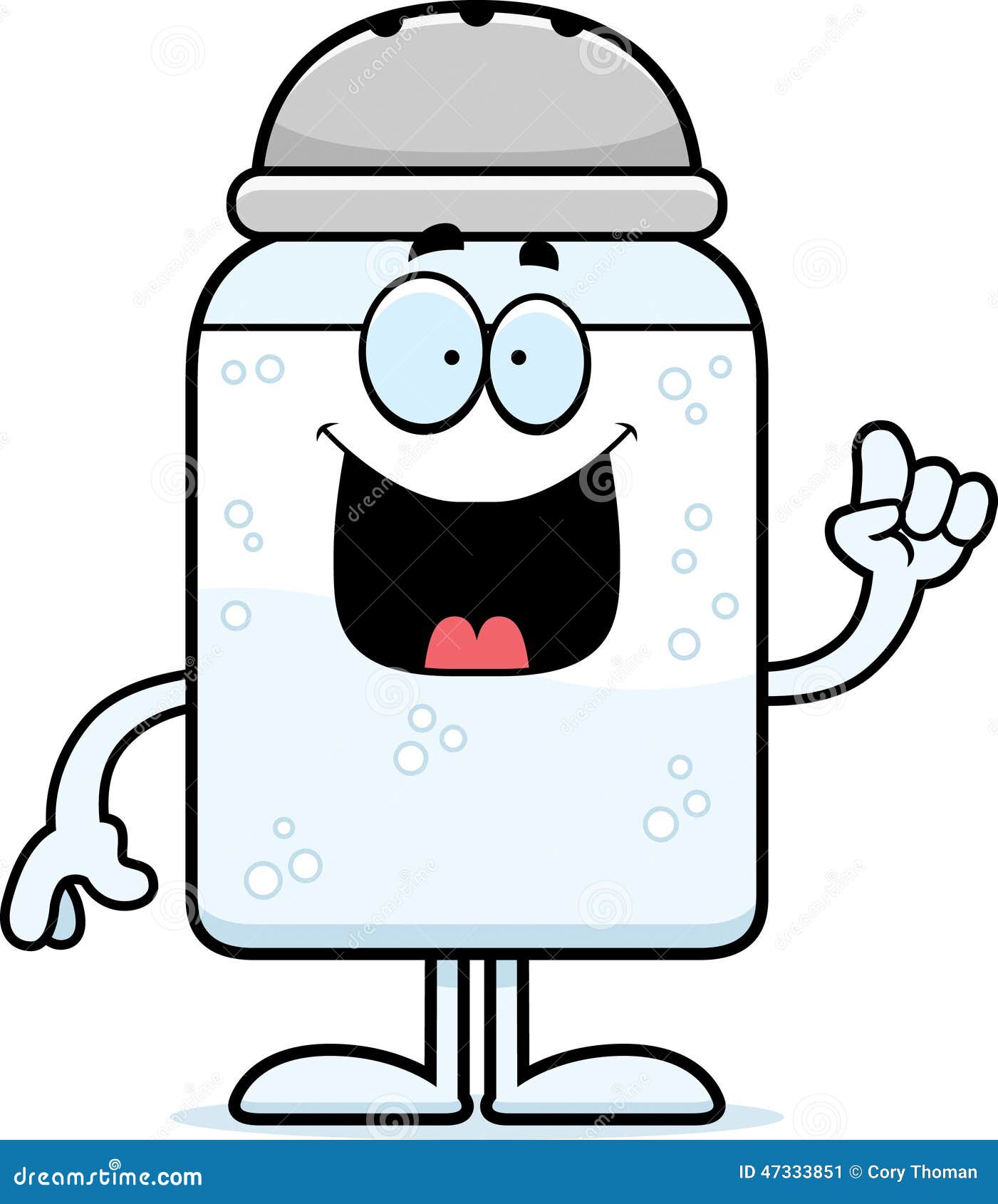 Cartoon Salt Idea stock vector. Illustration of condiment - 47333851