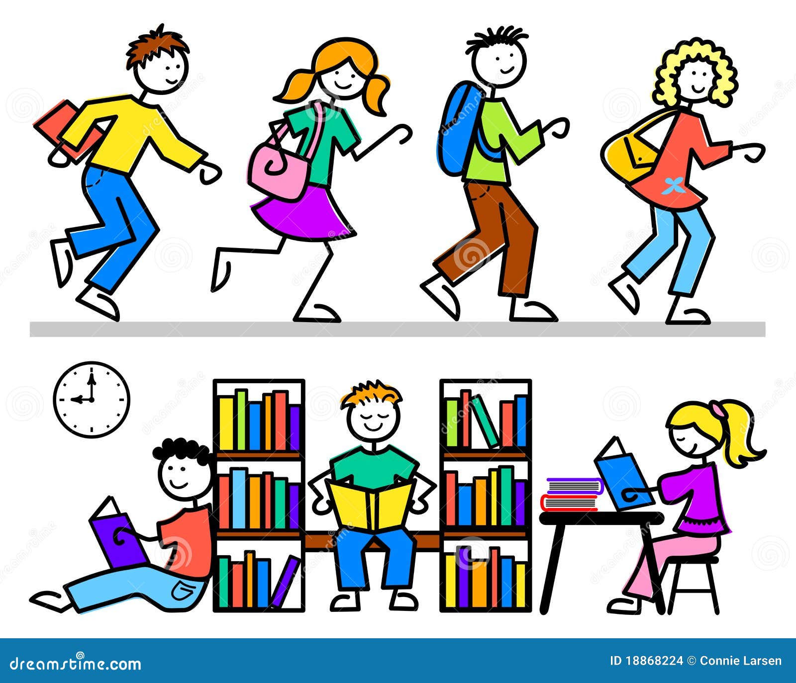 School Orientation Clipart