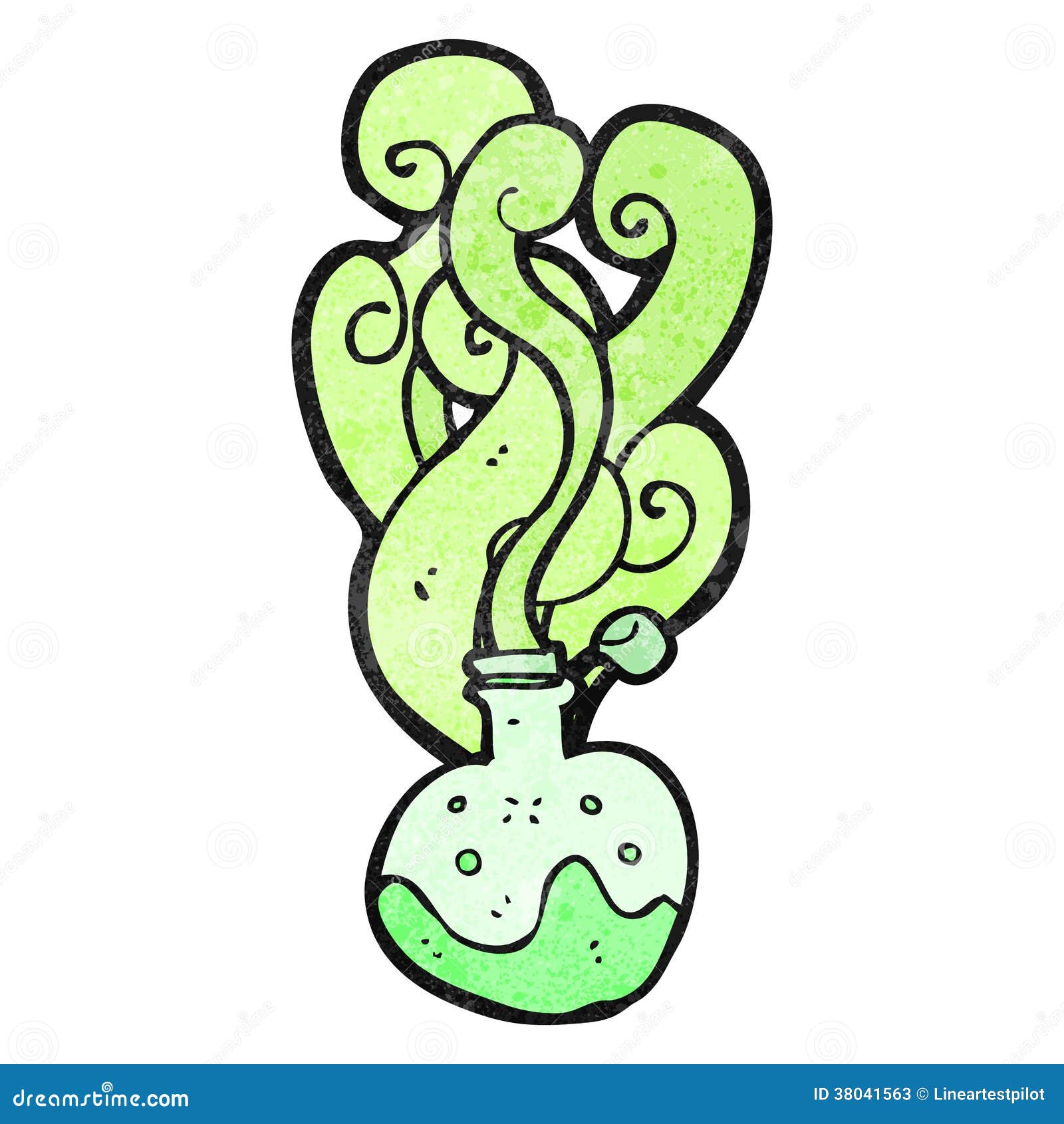 Cartoon science potion stock vector. Illustration of drawing - 38041563