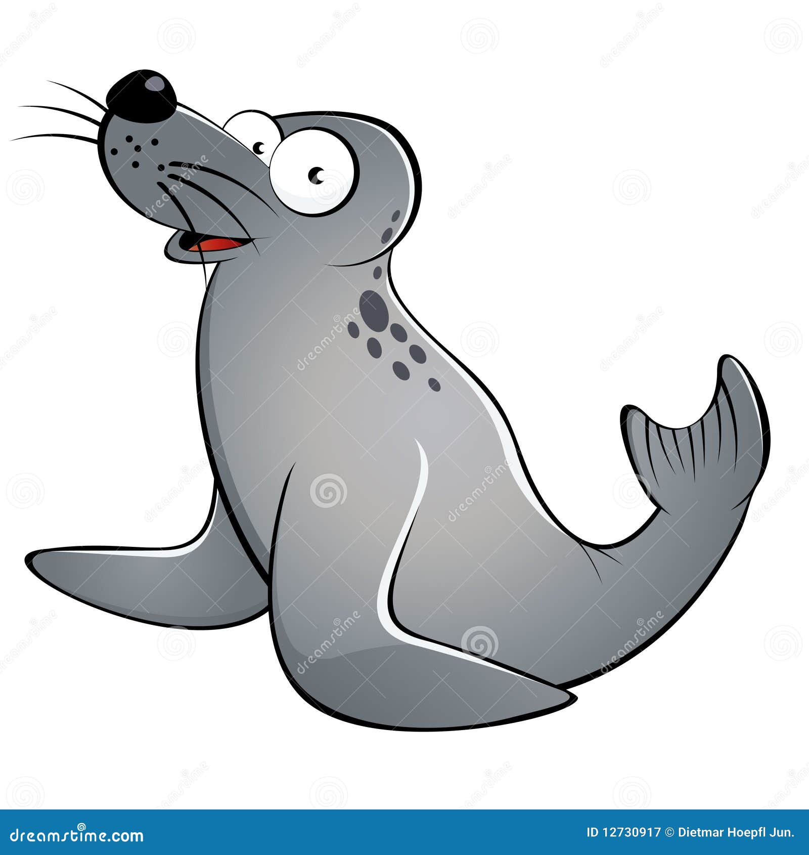 Cartoon Seal Royalty Free Stock Photography - Image: 12730917