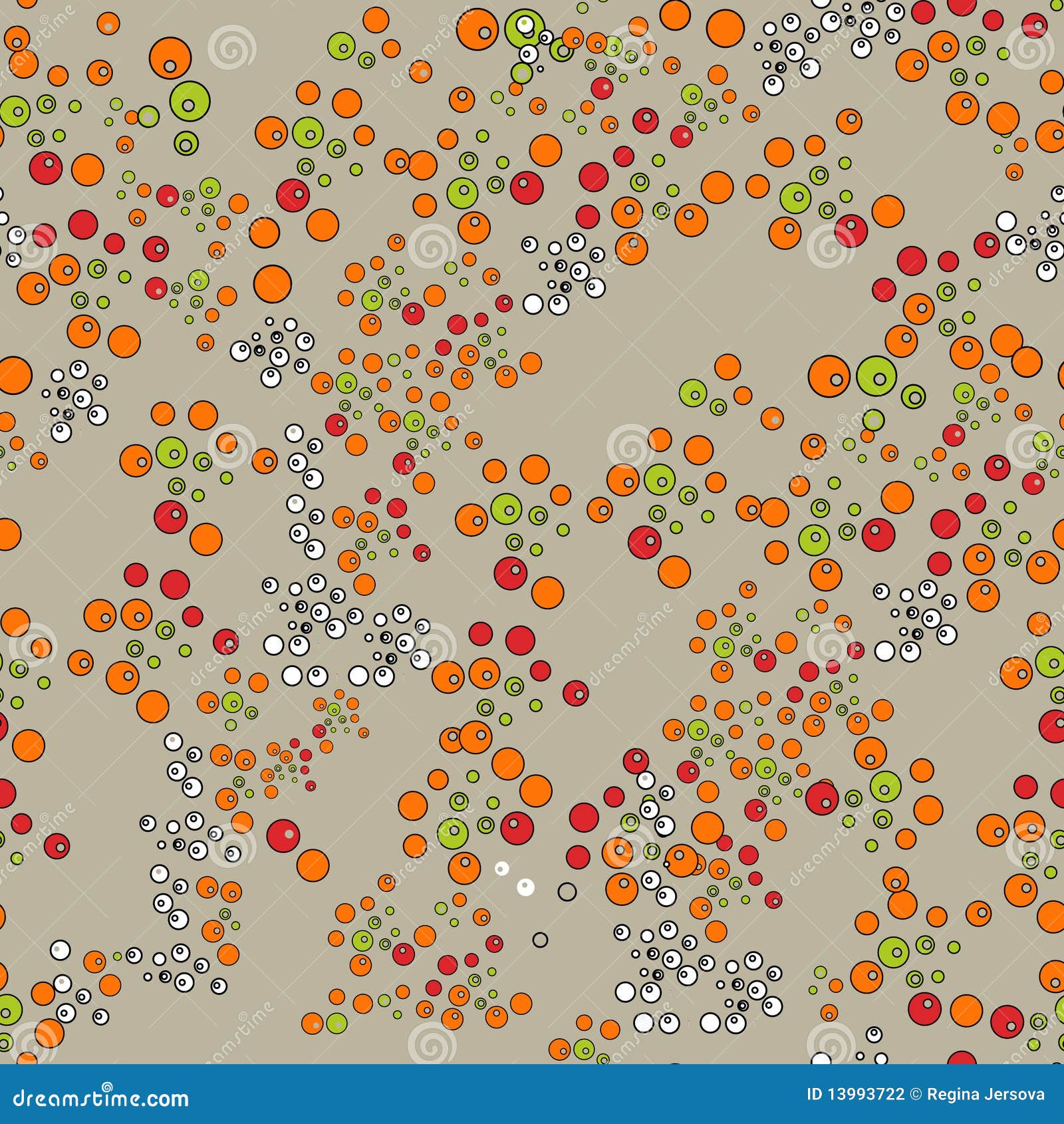 Cartoon Seamless Background Stock Vector - Illustration of background ...