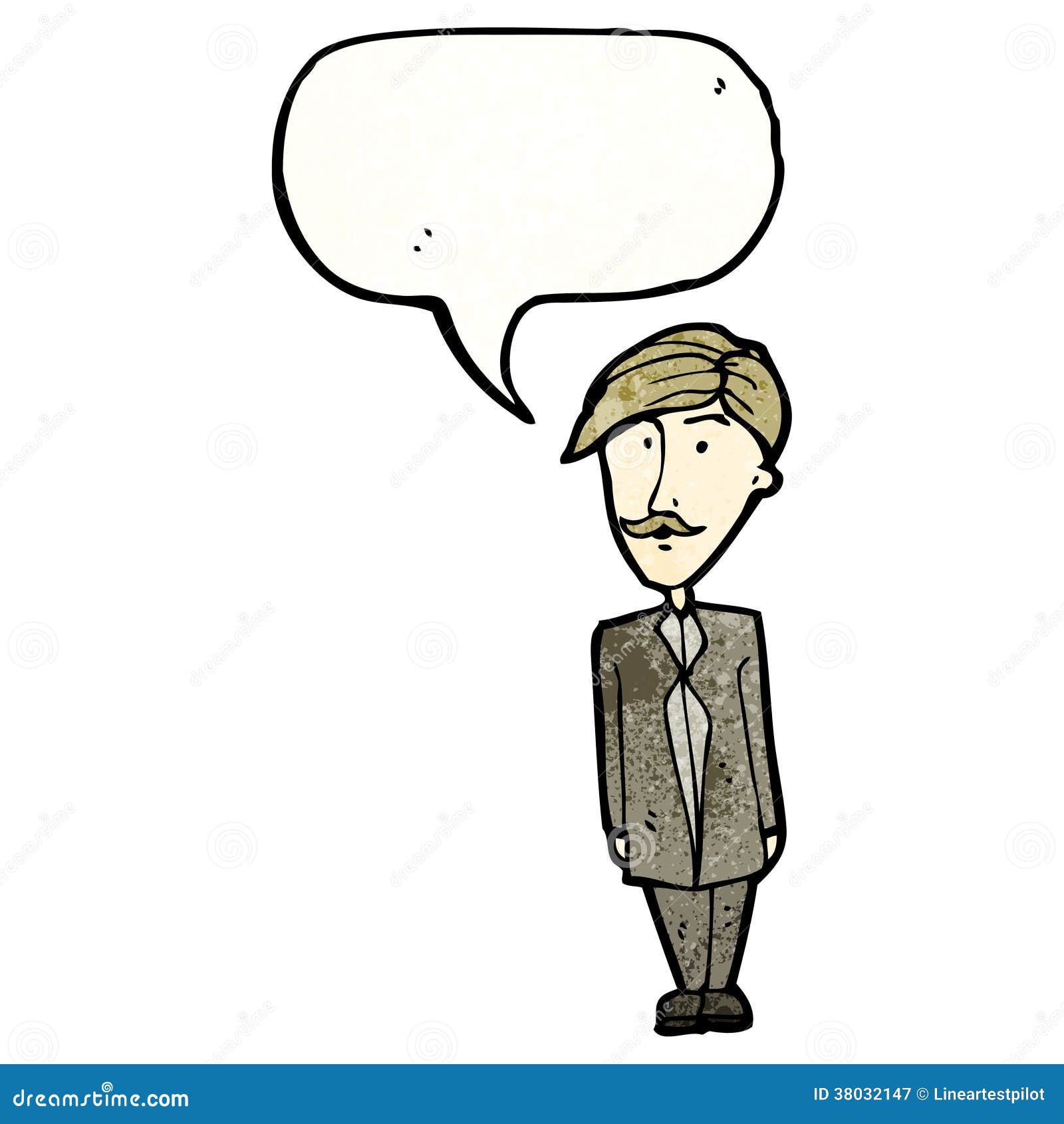 Cartoon Sensible Businessman Stock Vector - Illustration of cloud ...