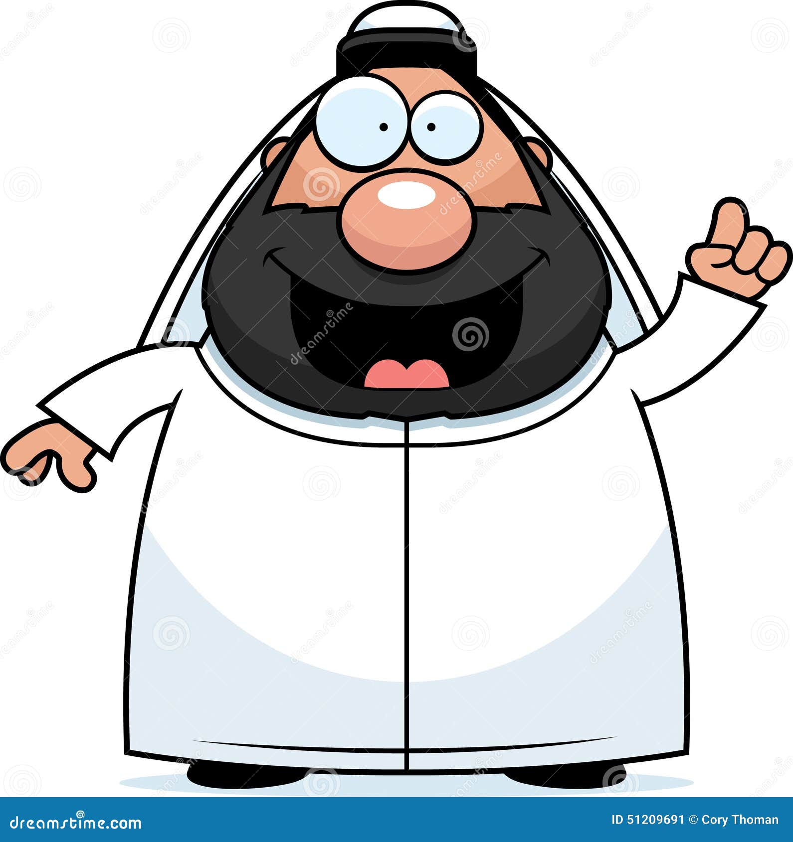 Cartoon Sheikh Idea stock vector. Illustration of person - 51209691