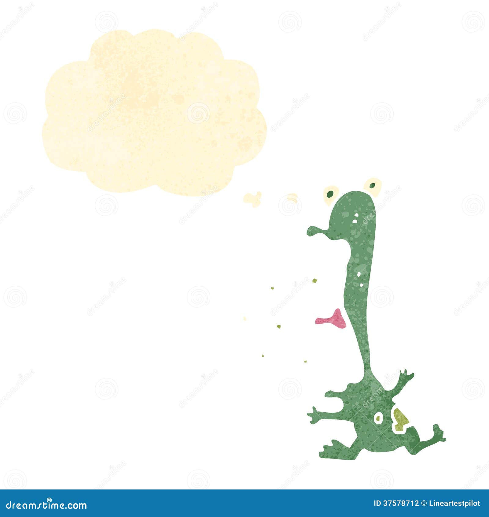 Cartoon shouting frog stock vector. Illustration of artwork - 37578712