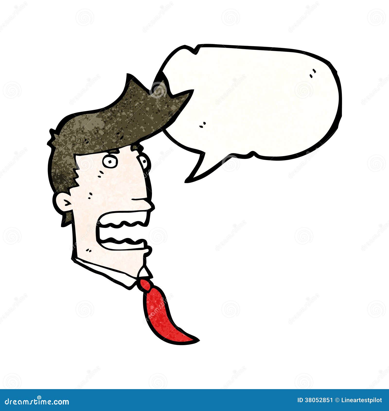 Cartoon shouting man stock vector. Illustration of character - 38052851