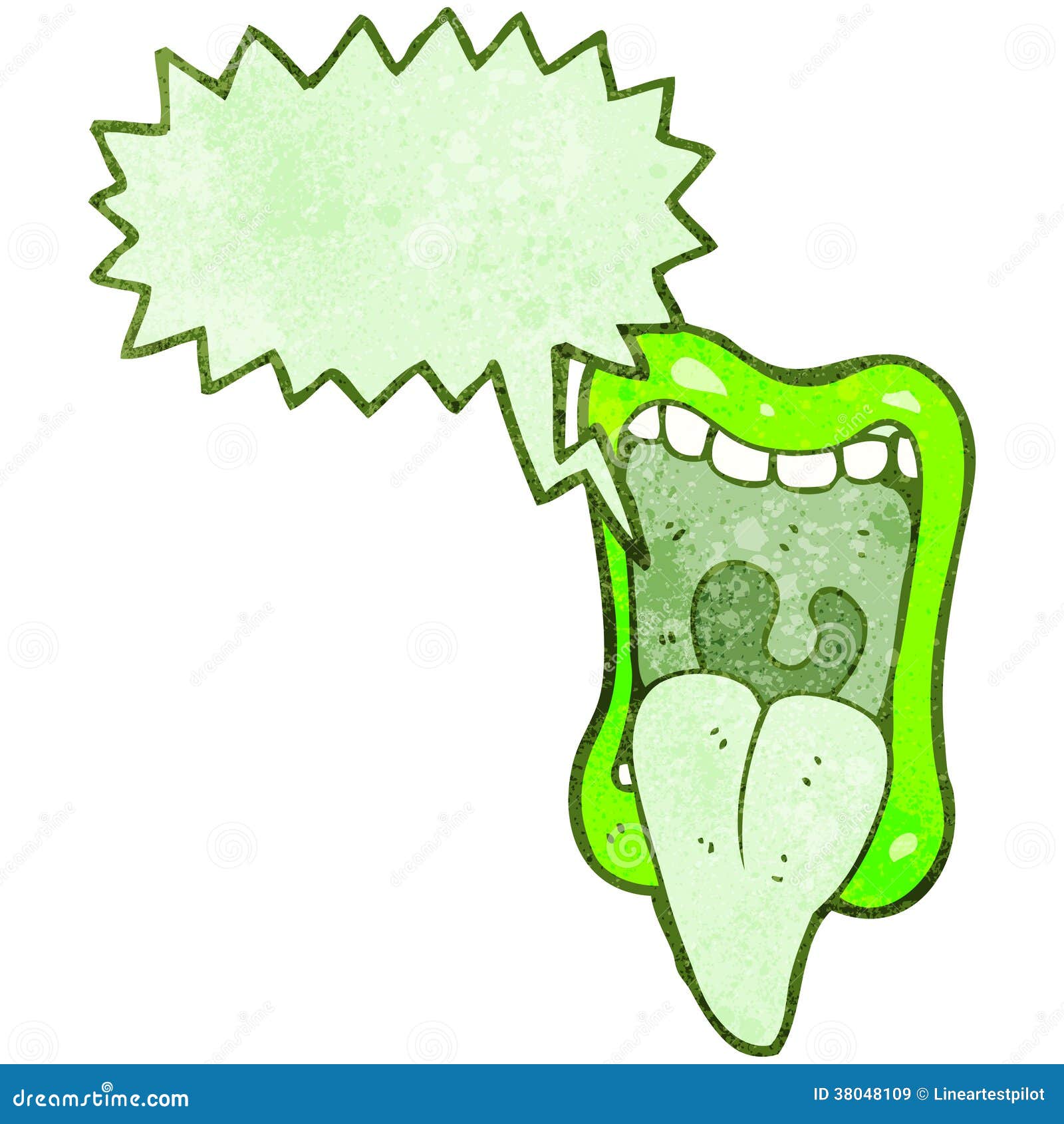 Cartoon shouting mouth stock vector. Illustration of speaking - 38048109