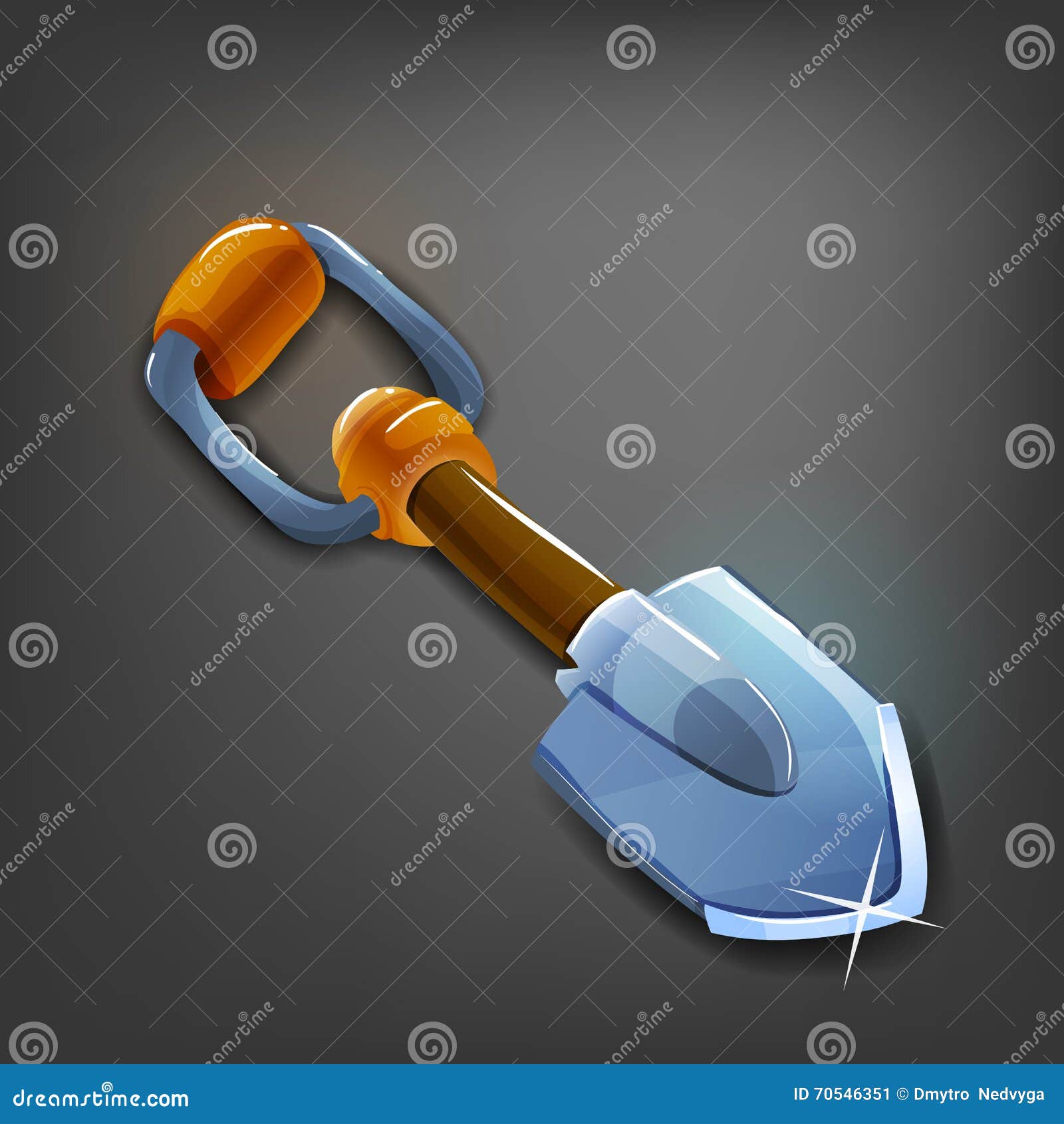 Cartoon Man With Shovel Royalty-Free Stock Photo | CartoonDealer.com ...