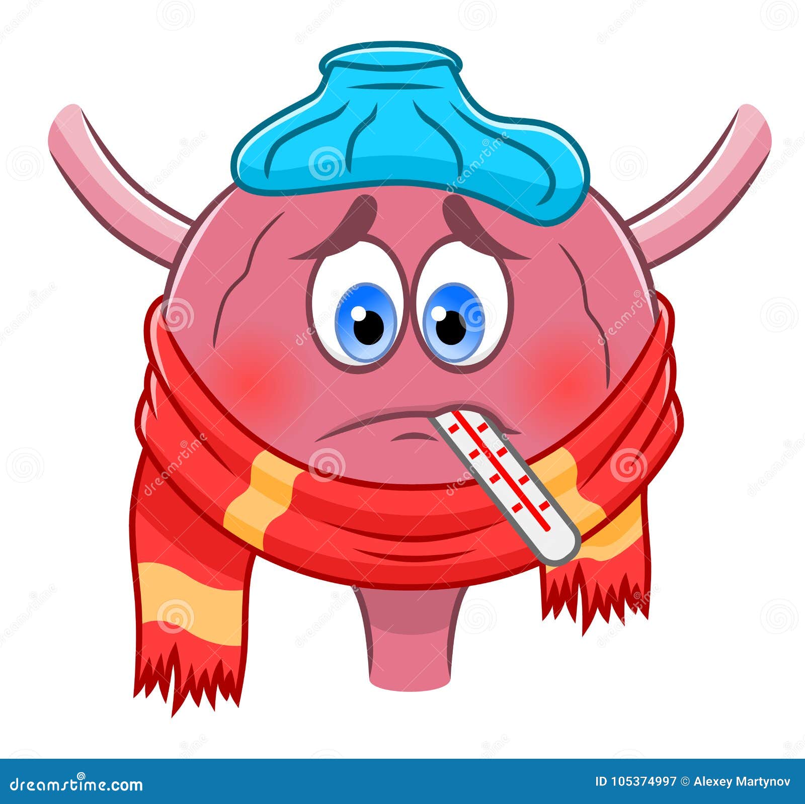 Sick Cartoon Characters