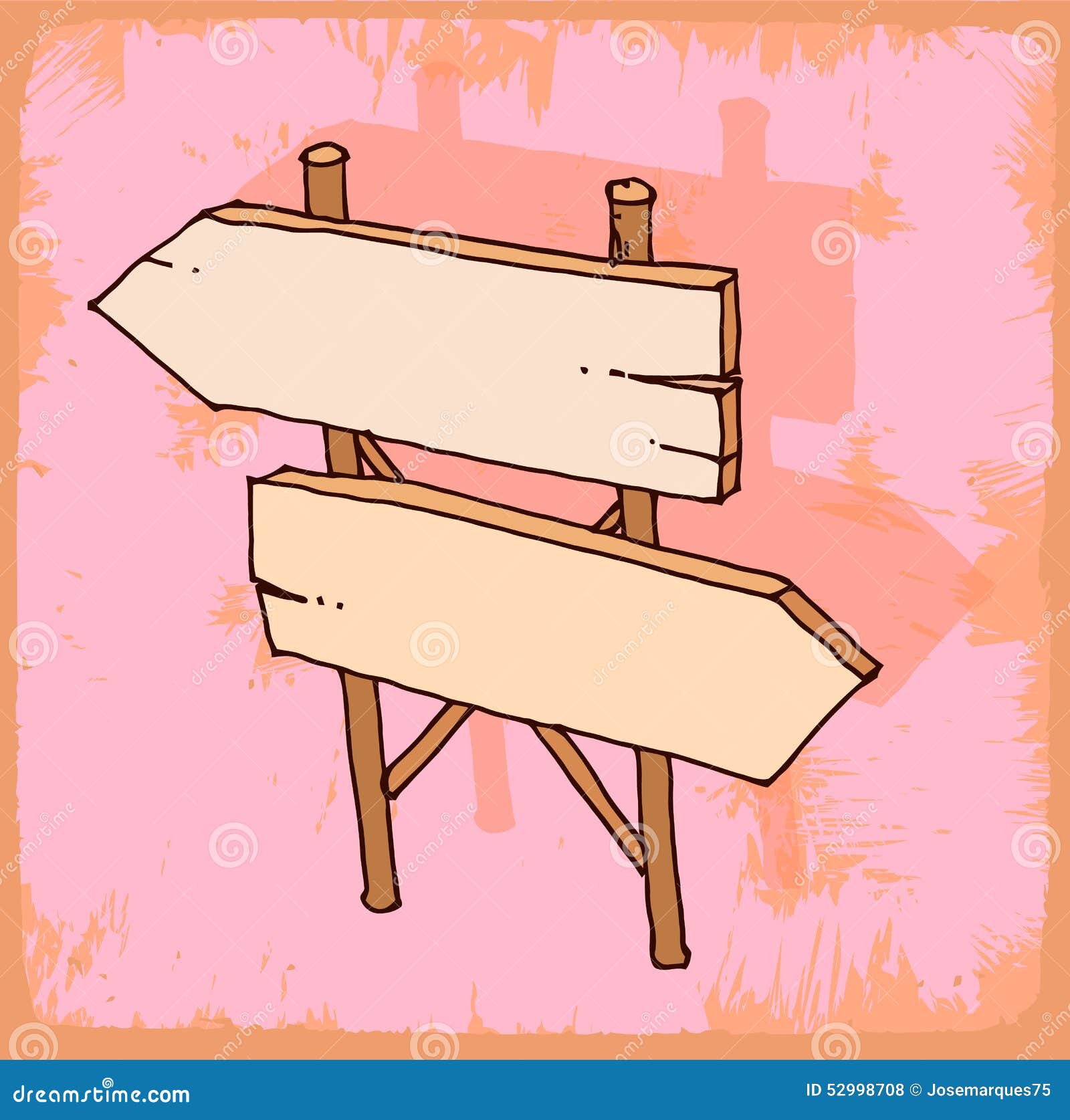 Cartoon Sign Illustration , Vector Icon. Stock Vector - Illustration of ...