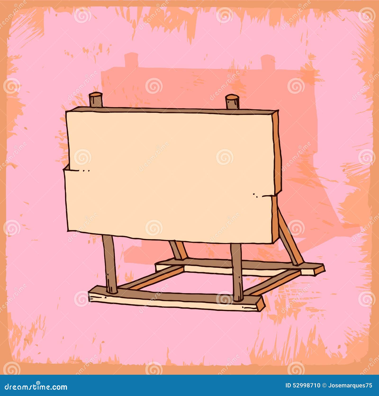 Cartoon Sign Illustration , Vector Icon. Stock Vector - Illustration of ...