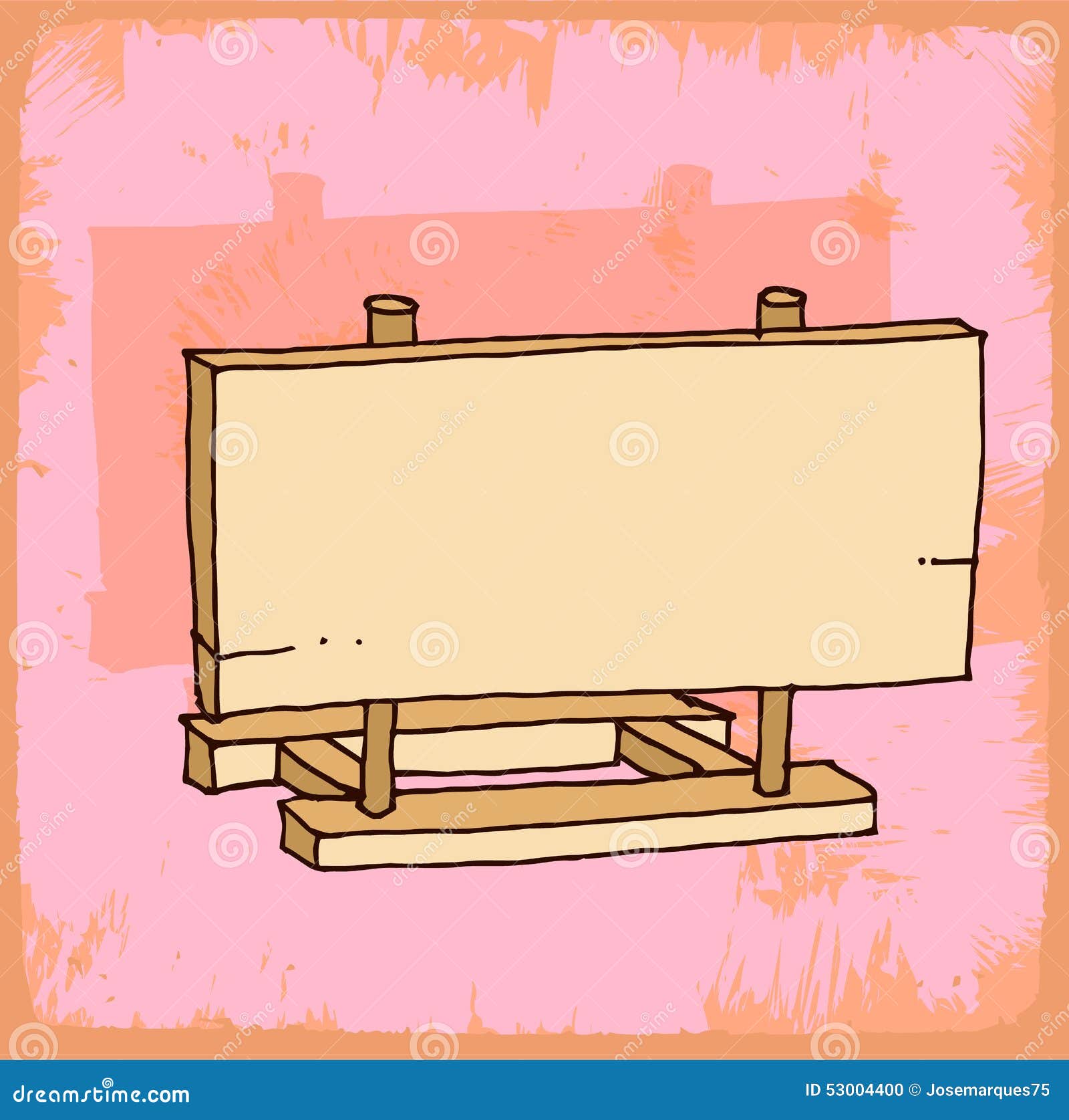 Cartoon Sign Illustration , Vector Icon. Stock Vector - Illustration of ...