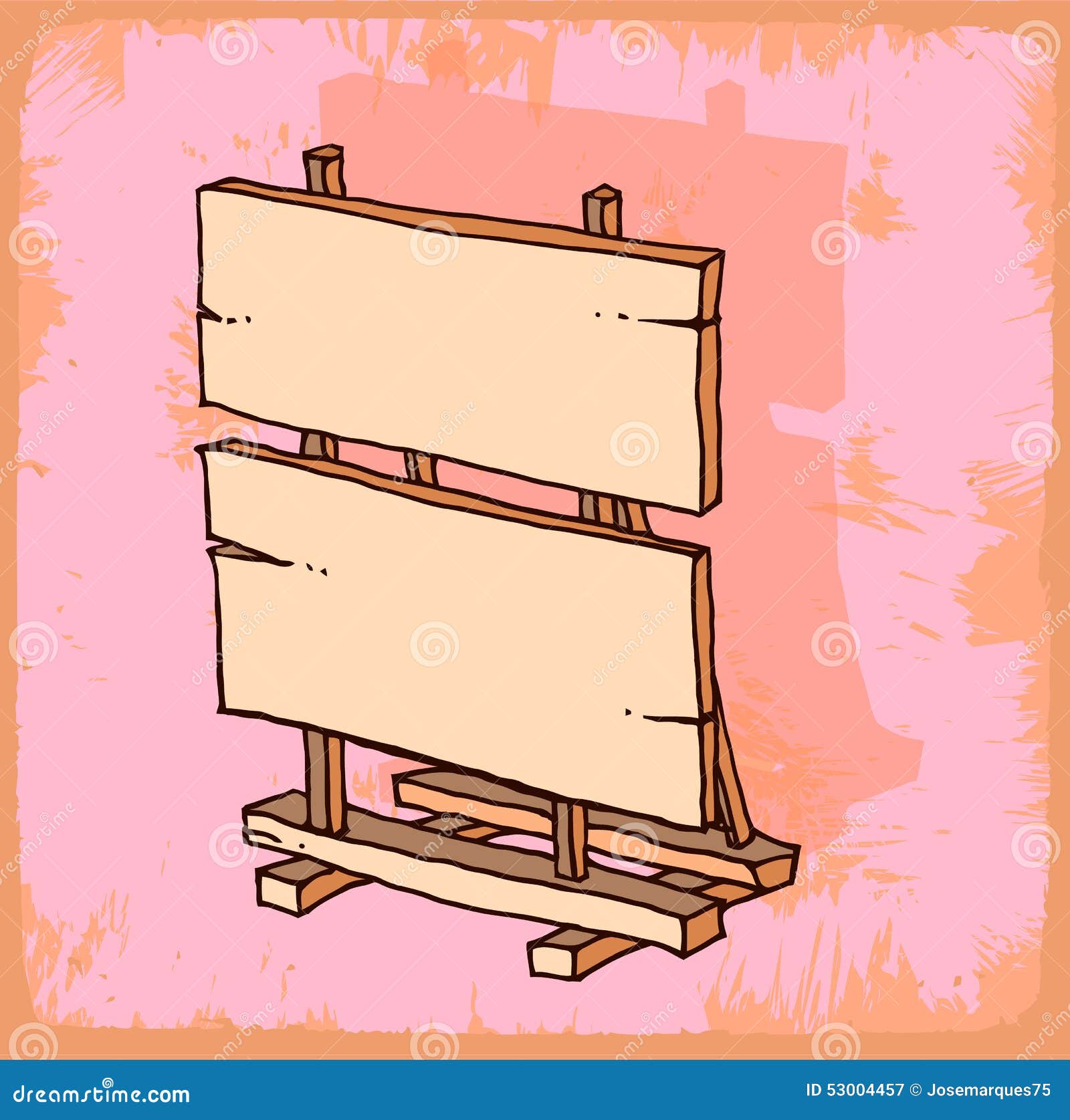 Cartoon Sign Illustration , Vector Icon. Stock Vector - Illustration of ...