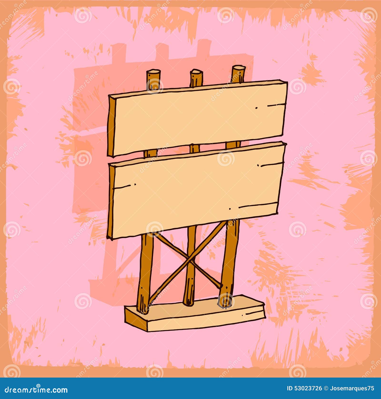 Cartoon Sign Illustration , Vector Icon. Stock Vector - Illustration of ...