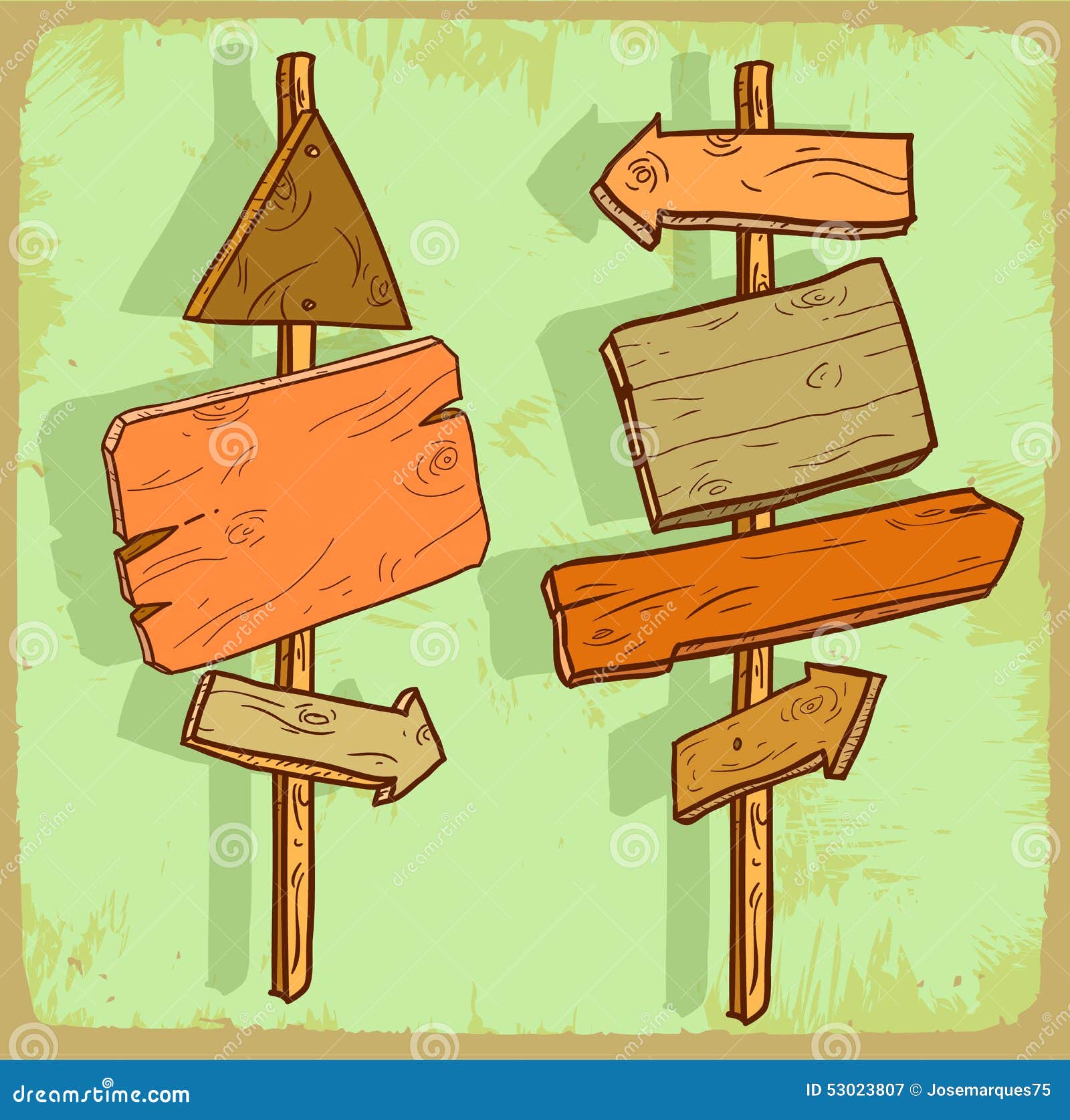 Cartoon Sign Illustration , Vector Icon. Stock Vector - Illustration of ...