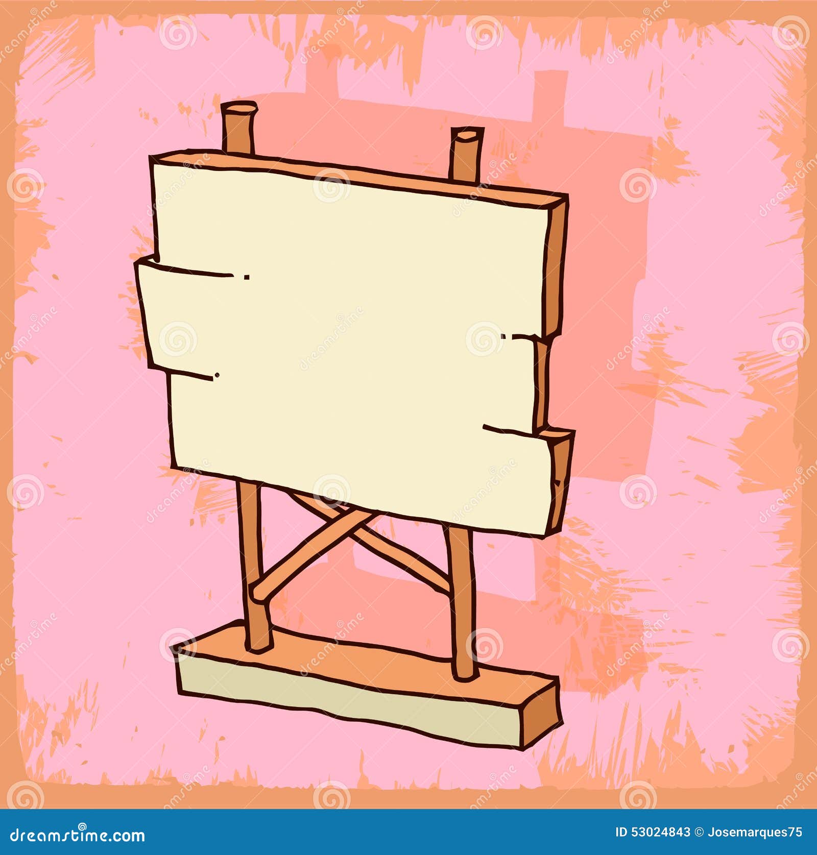 Cartoon Sign Illustration , Vector Icon. Stock Vector - Illustration of ...