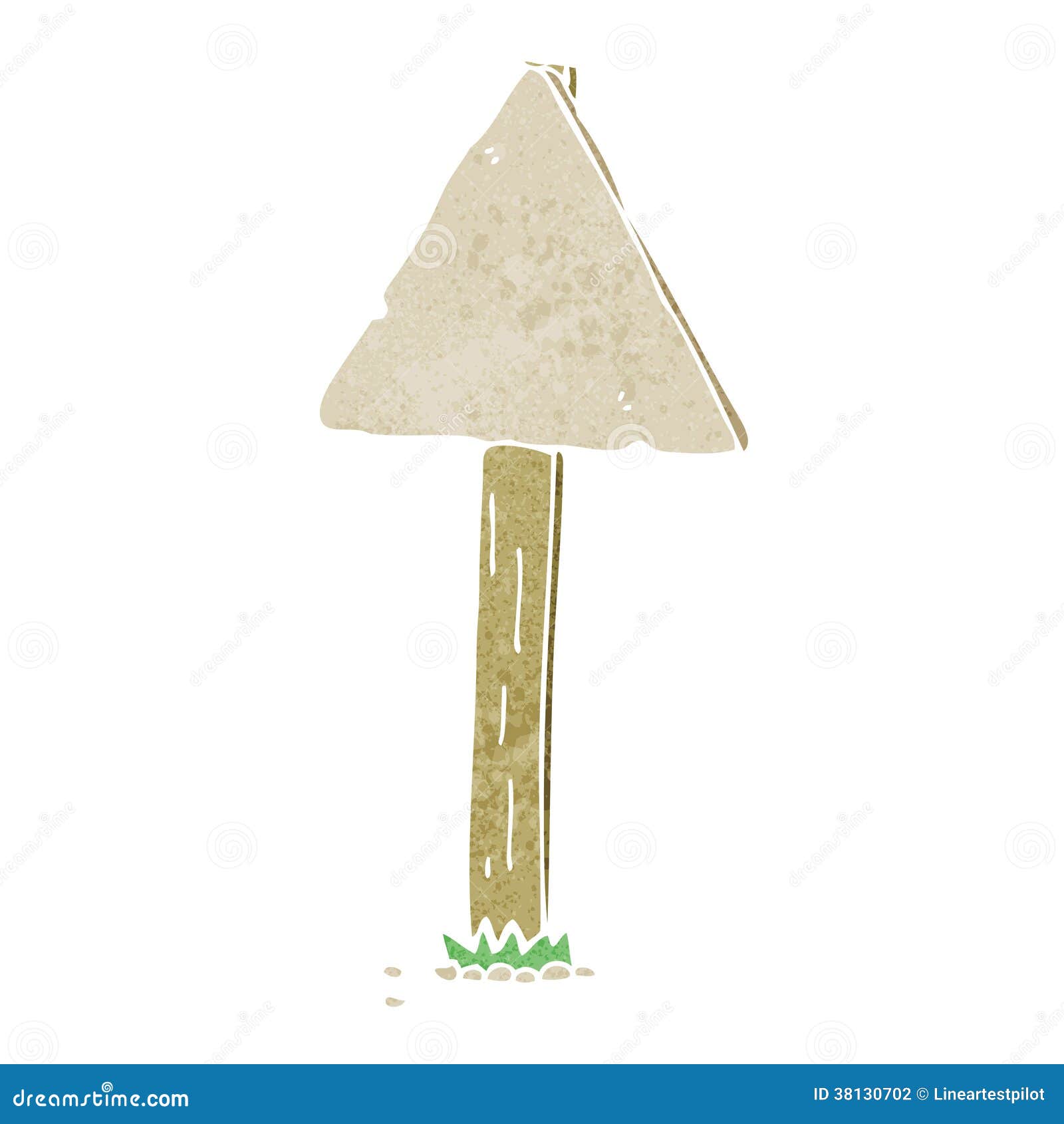 Cartoon sign post stock illustration. Illustration of doodle - 38130702