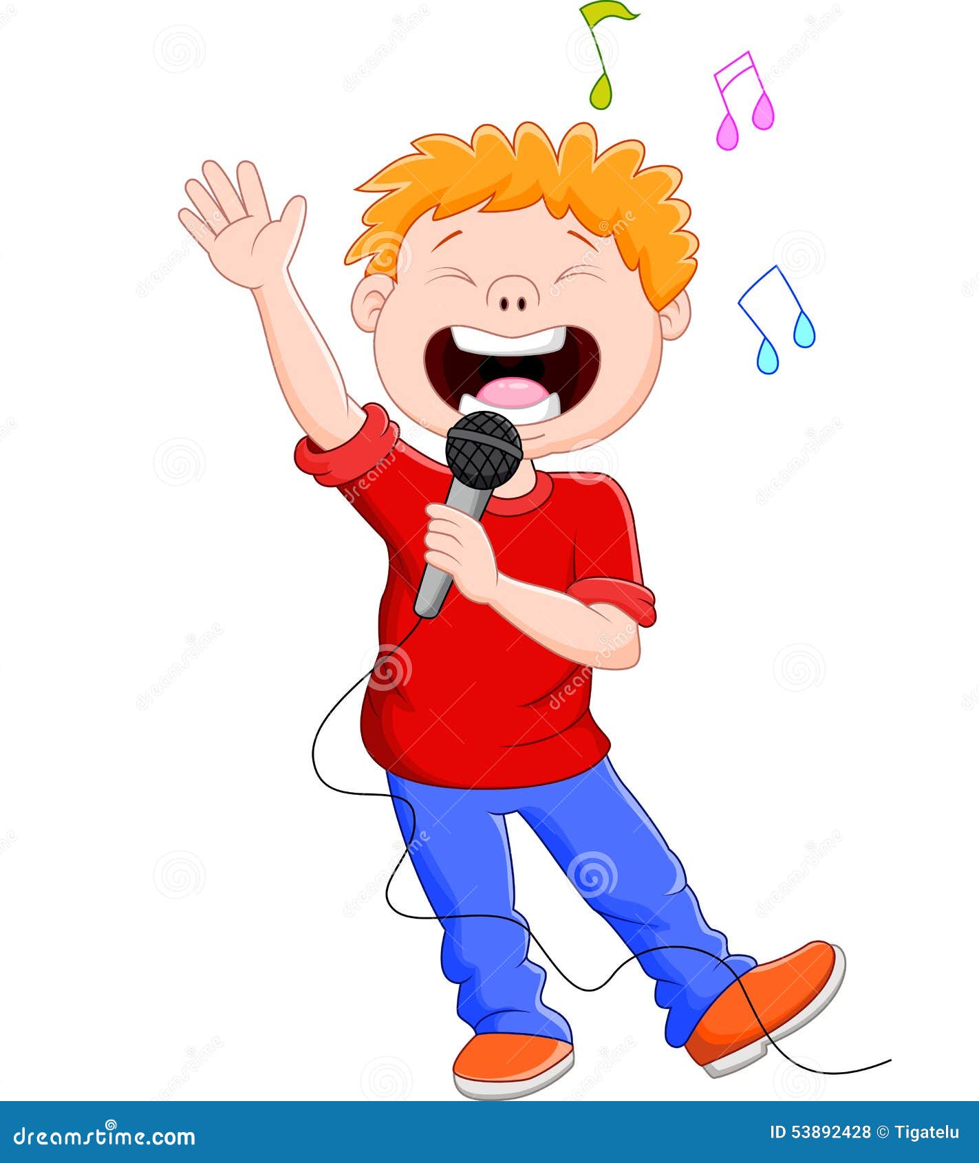 Cartoon Singing Bird | CartoonDealer.com #38039617