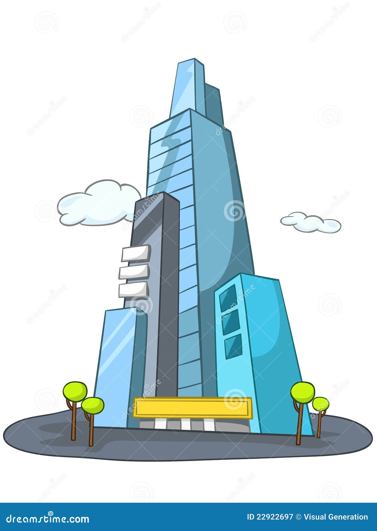 Cartoon Skyscraper | CartoonDealer.com #896741