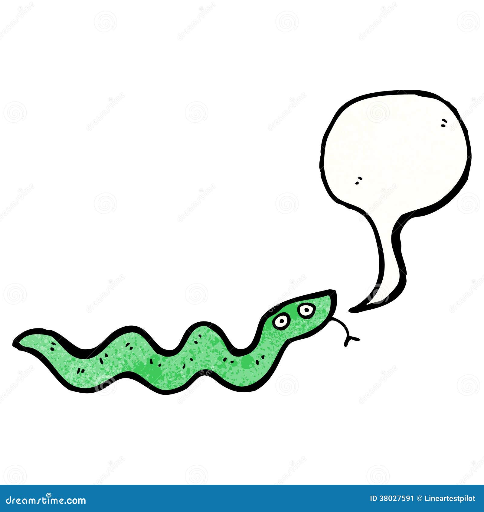 Cartoon slithering snake stock vector. Illustration of character - 38027591
