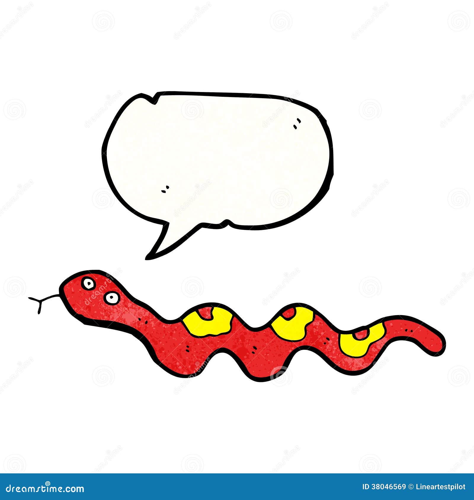 Cartoon slithering snake stock vector. Illustration of cloud - 38046569
