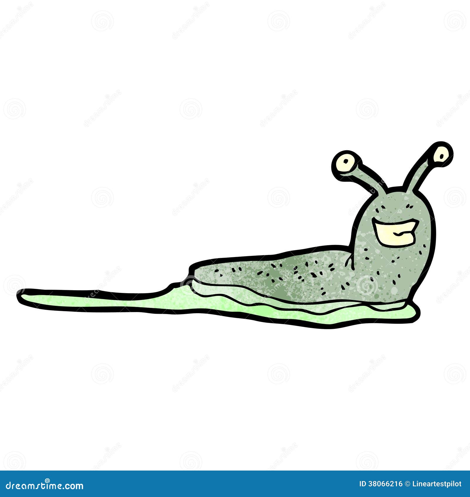 Cartoon slug stock vector. Illustration of drawing, sketch - 38066216