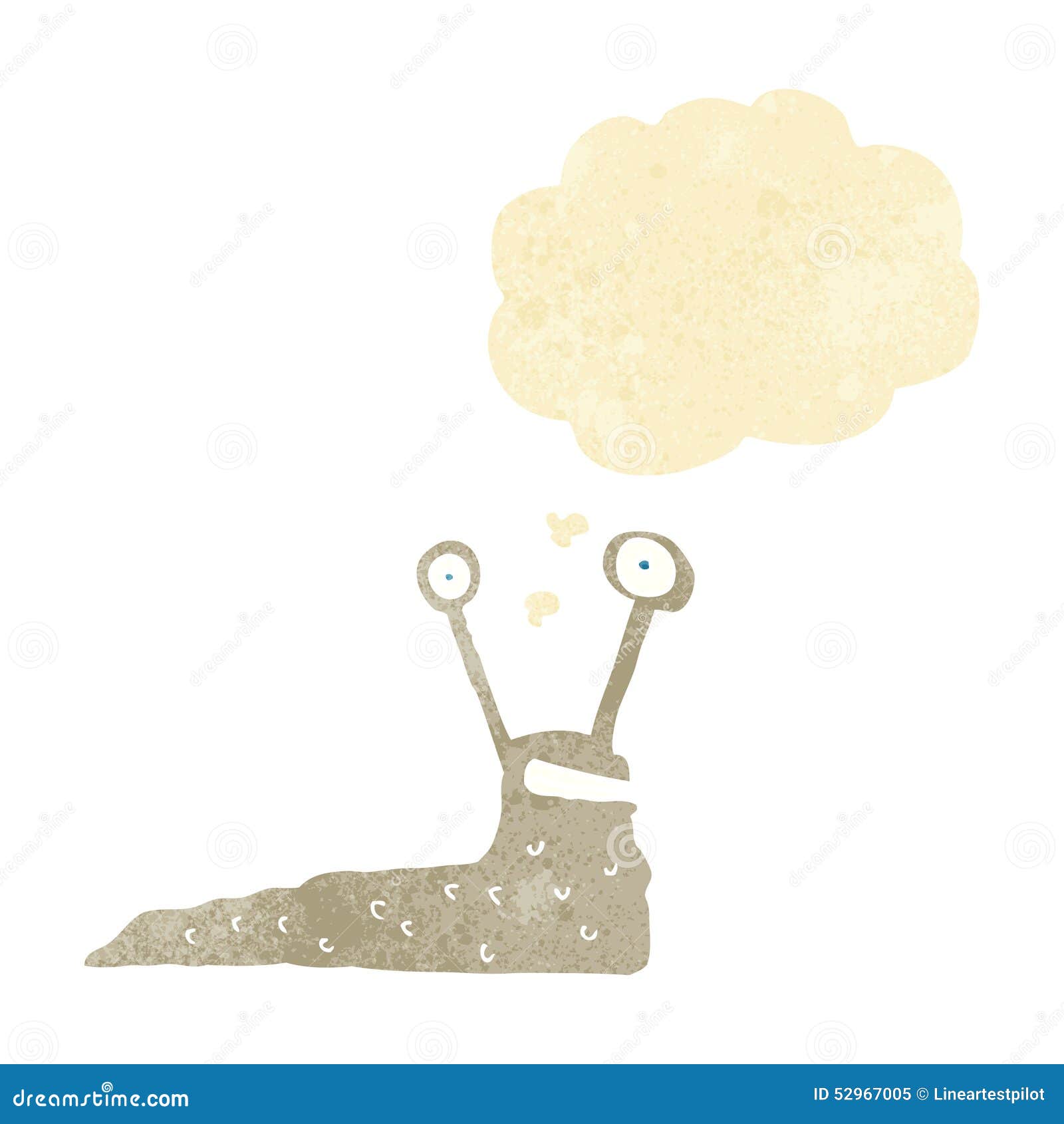 Cartoon Slug Snail Funny Illustration With Eyes | CartoonDealer.com ...