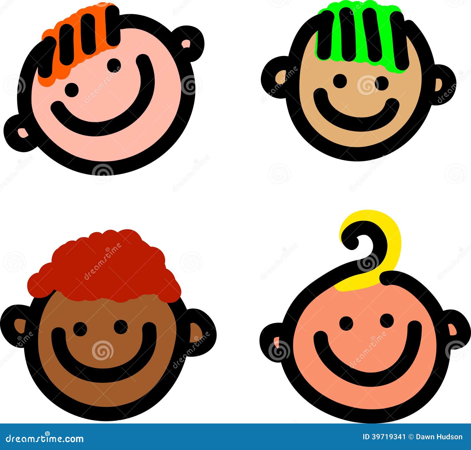 Cartoon Smiling Faces Stock Illustrations – 7,750 Cartoon Smiling Faces ...