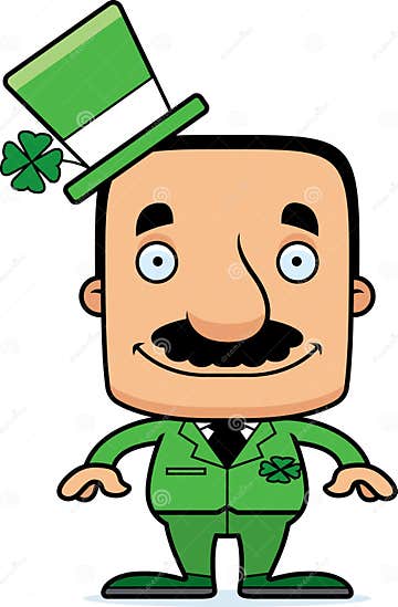Cartoon Smiling Irish Man stock vector. Illustration of cartoon - 55343397
