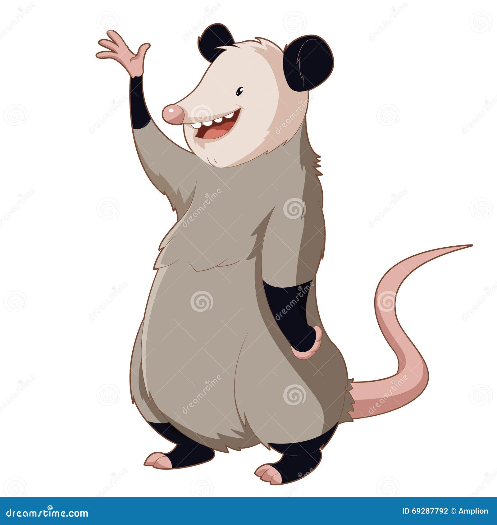 Possums Clipart Heart