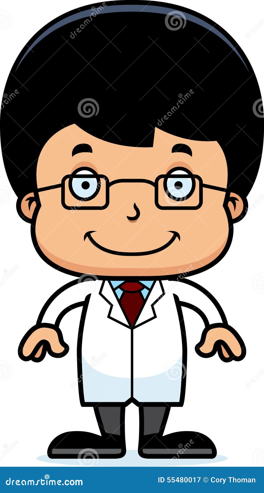 Cartoon Smiling Scientist Boy Stock Vector - Illustration of glasses ... Cartoon Smiling Scientist Boy Stock Vector - Illustration of glasses ...