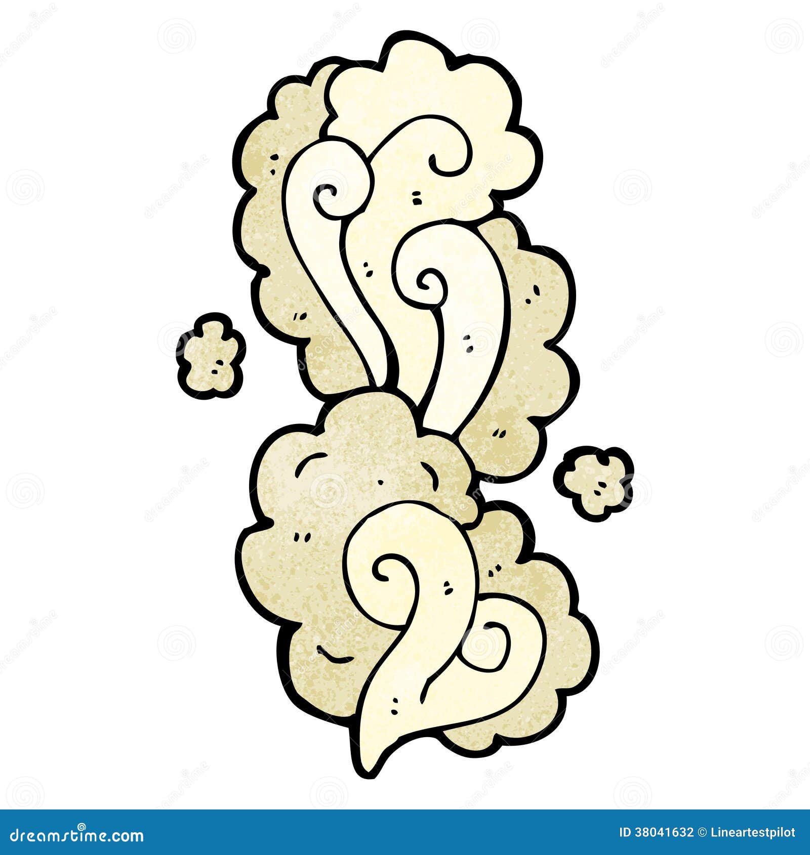 Cartoon smoke stock vector. Illustration of decorative - 38041632