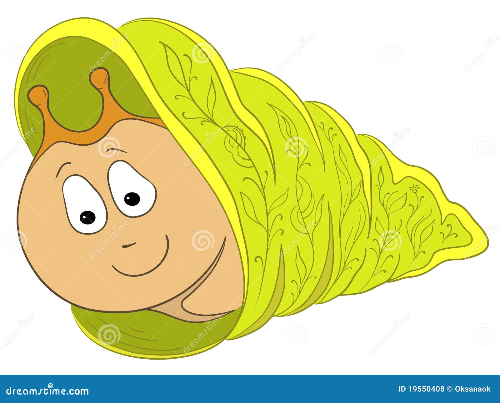 Cartoon, snail stock vector. Illustration of lazy, cartoon - 19550408