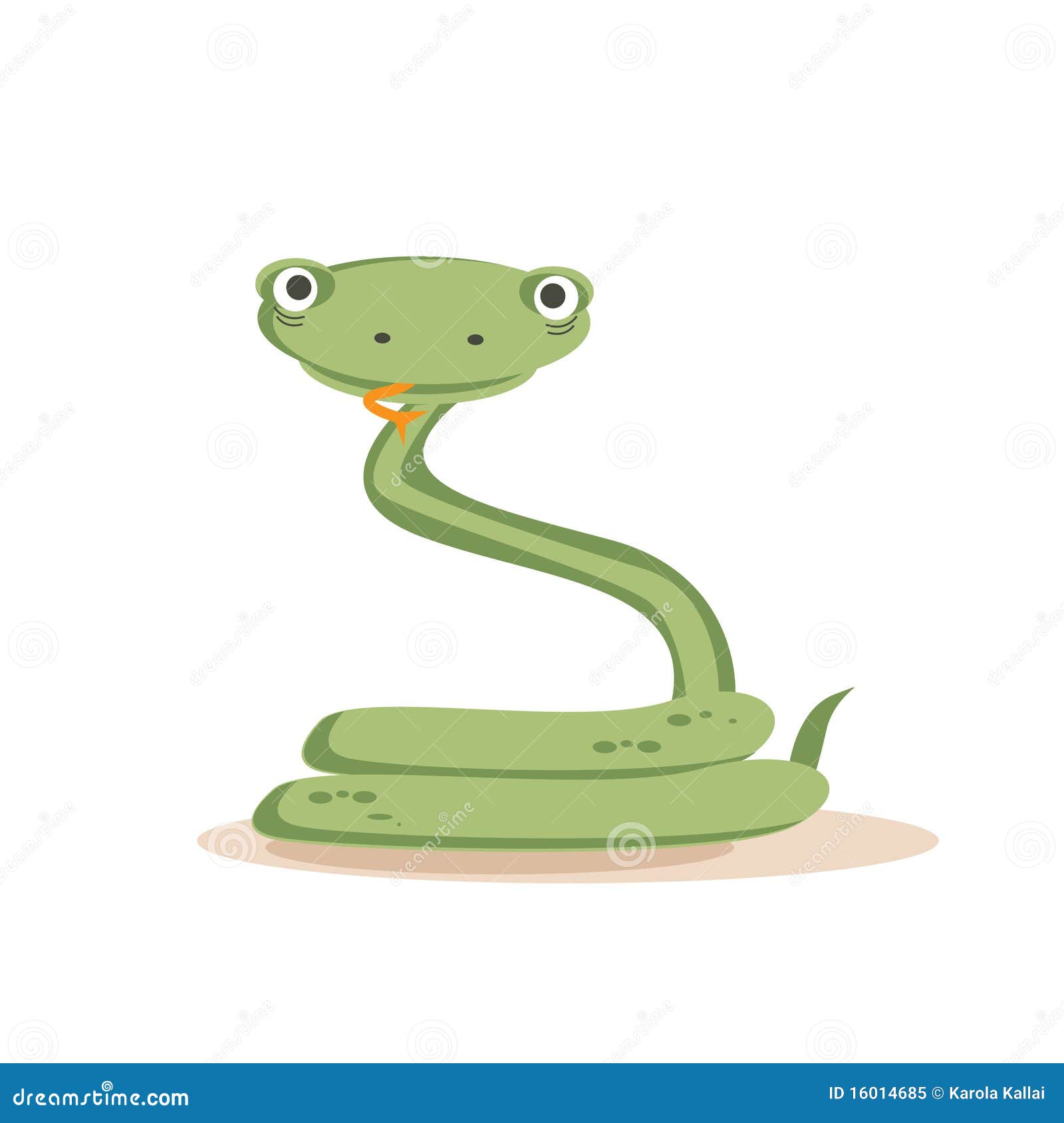Cartoon Snake Stock Image | CartoonDealer.com #4853149