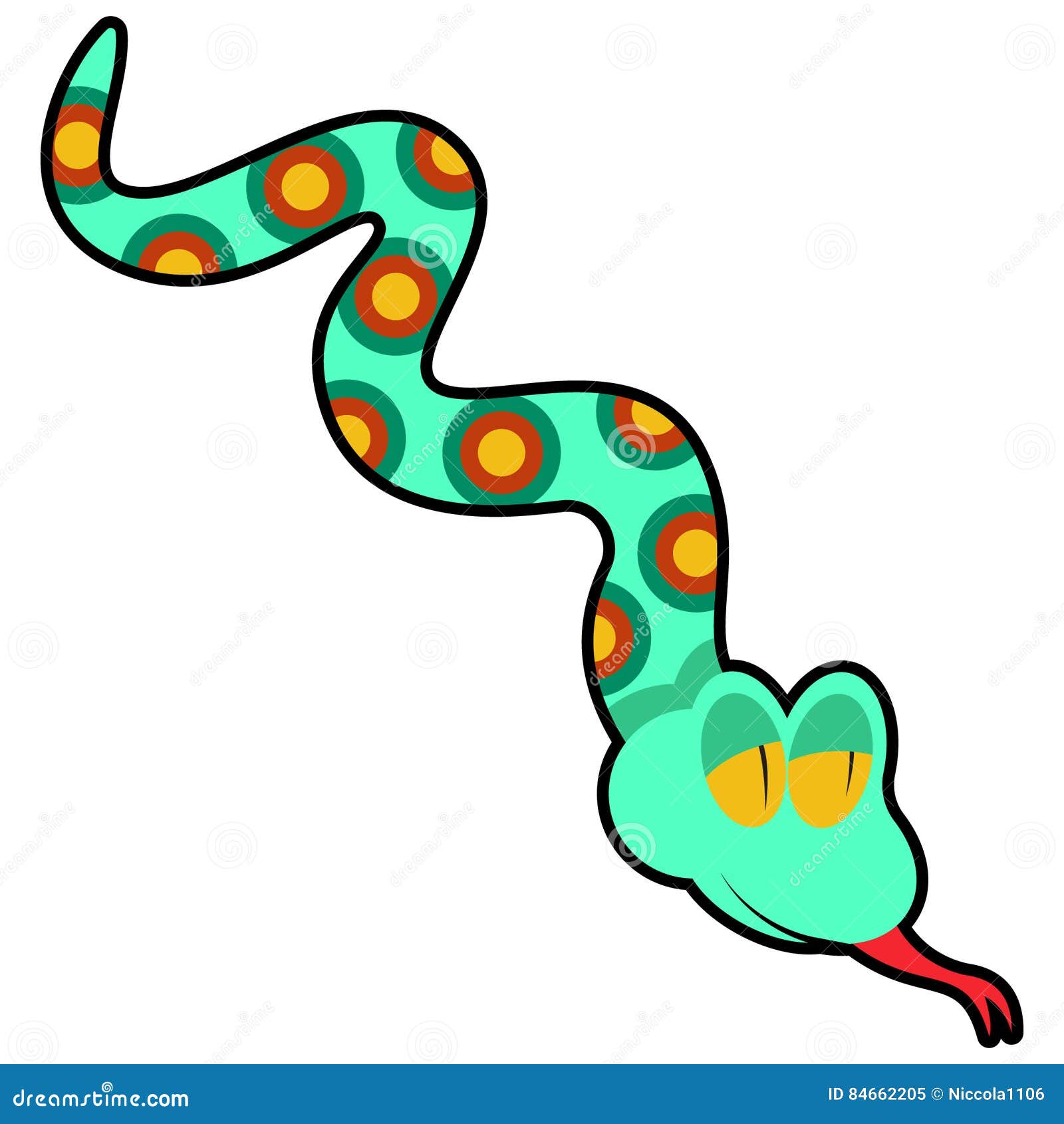 Cartoon Snake | CartoonDealer.com #84662205