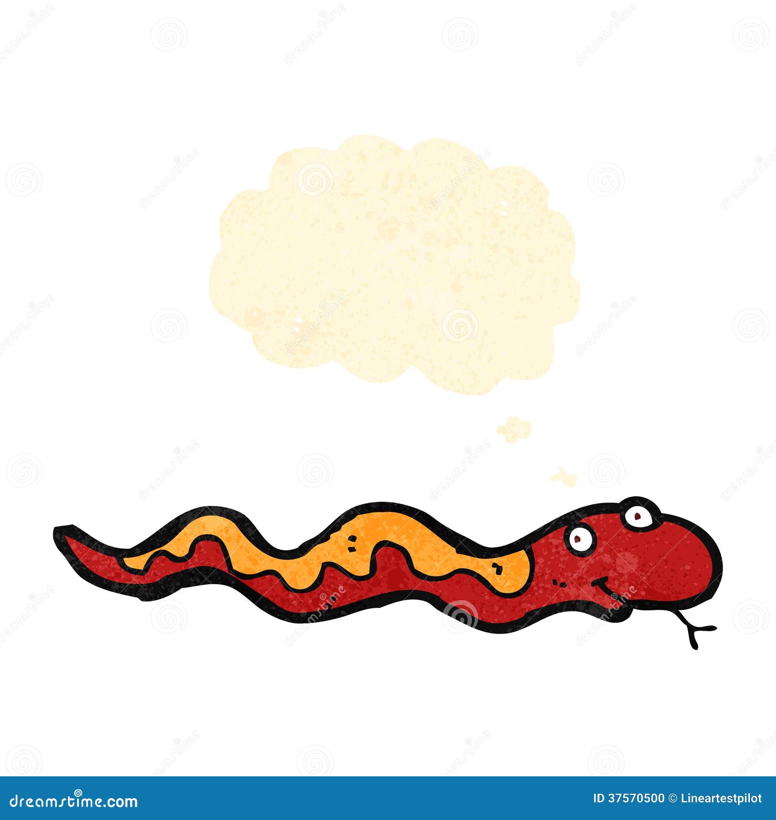 A Snake Slithering Across A Rock Its Scales Shining In The Sunlight ...