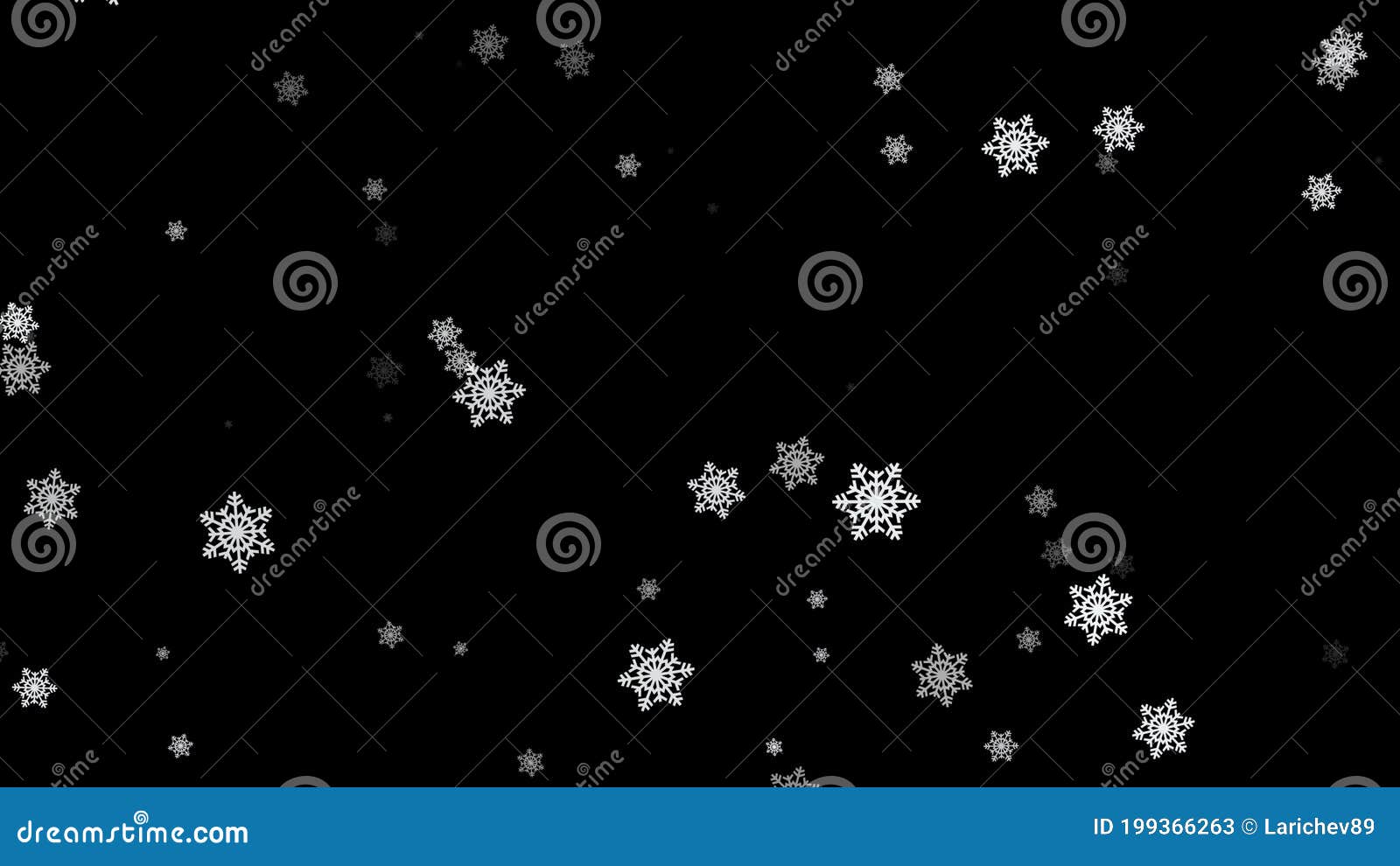 Cartoon Snow Falling with Alpha Channel Transparency Background Stock ...