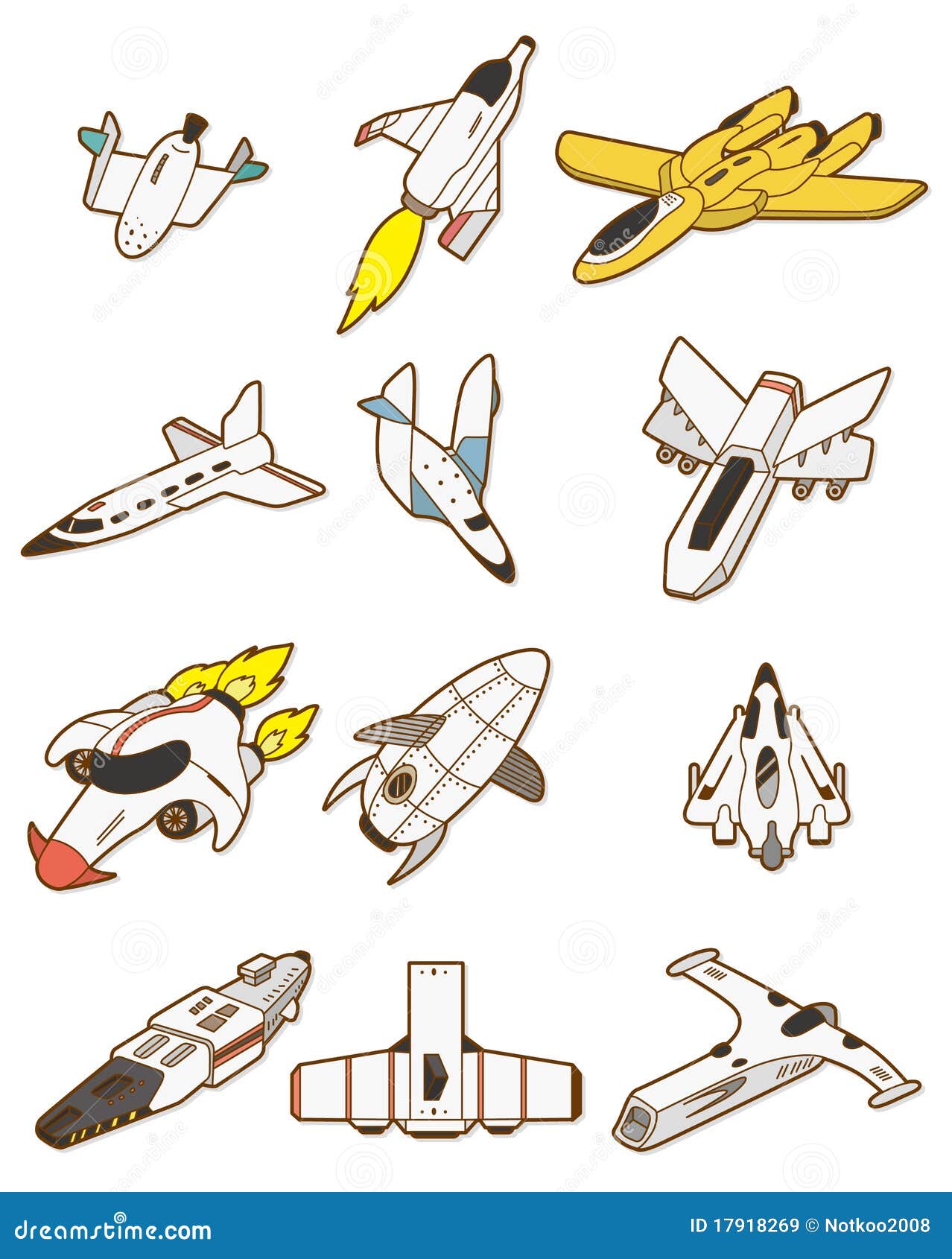 Cartoon Spaceship Interior Design. Vector Illustration | CartoonDealer ...