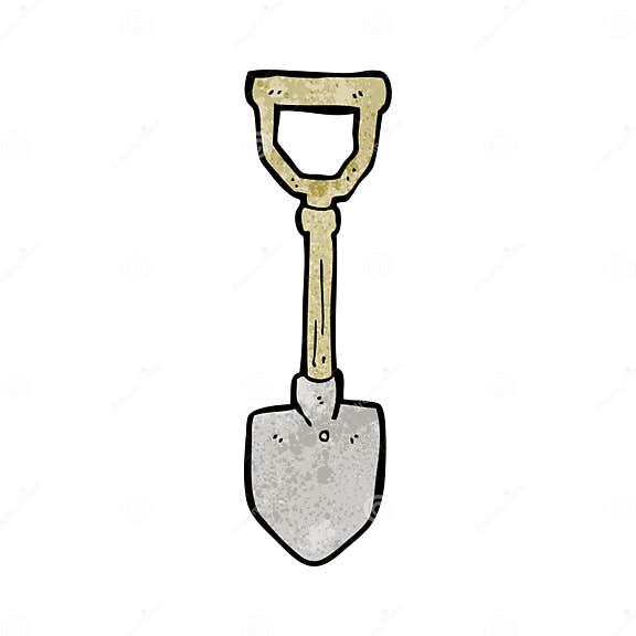 Cartoon spade stock vector. Illustration of artwork, traditional - 38062161
