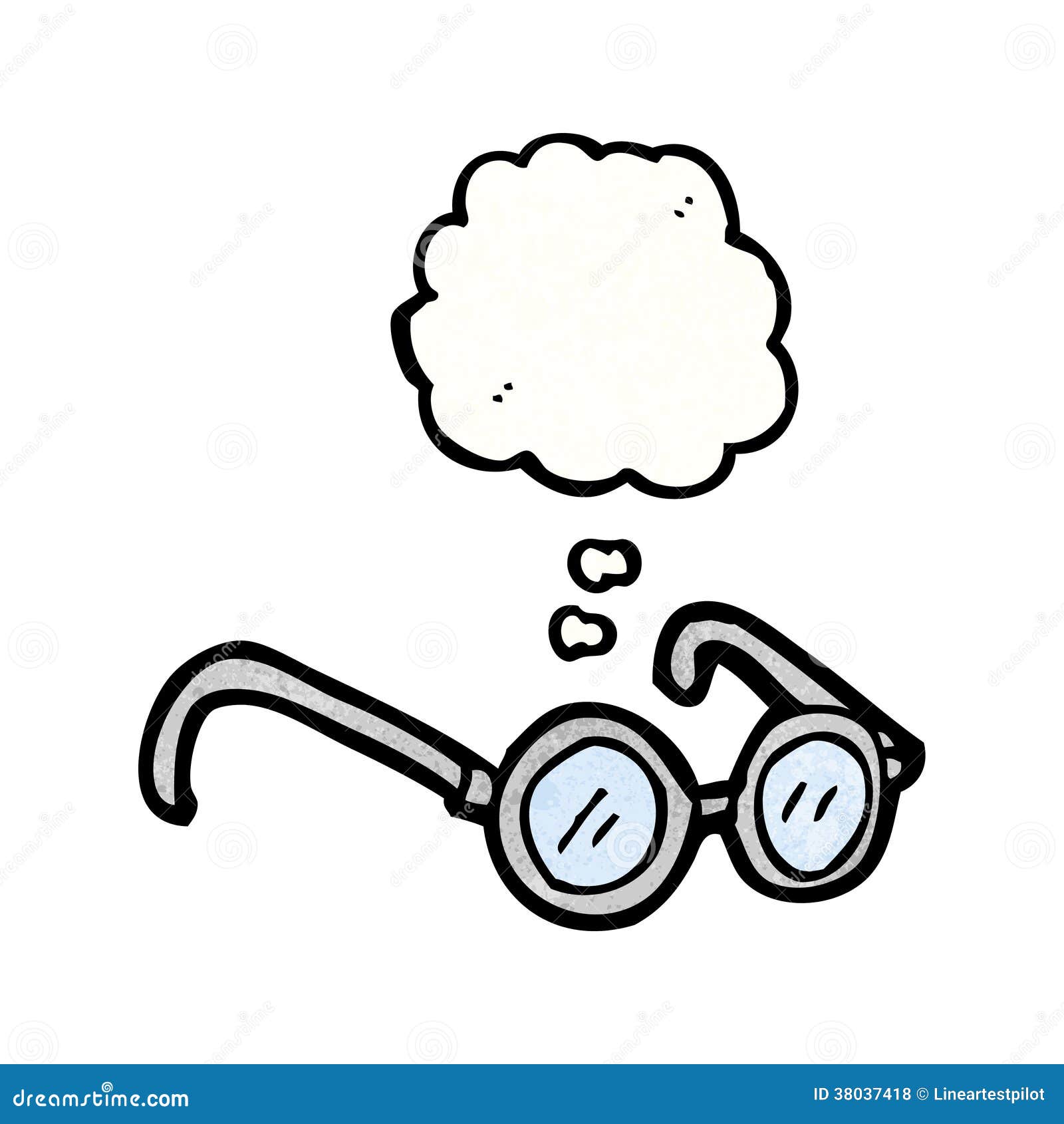 Cartoon spectacles stock vector. Illustration of retro - 38037418