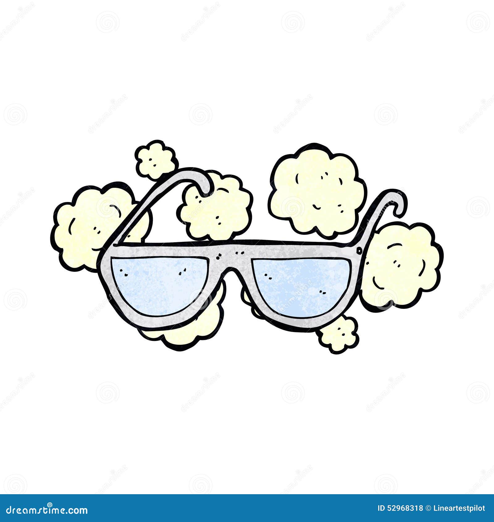 Cartoon spectacles stock illustration. Illustration of dusty - 52968318
