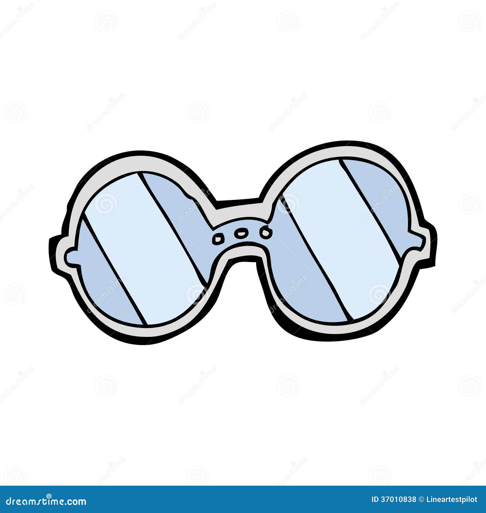 Cartoon spectacles stock illustration. Illustration of drawing - 37010838