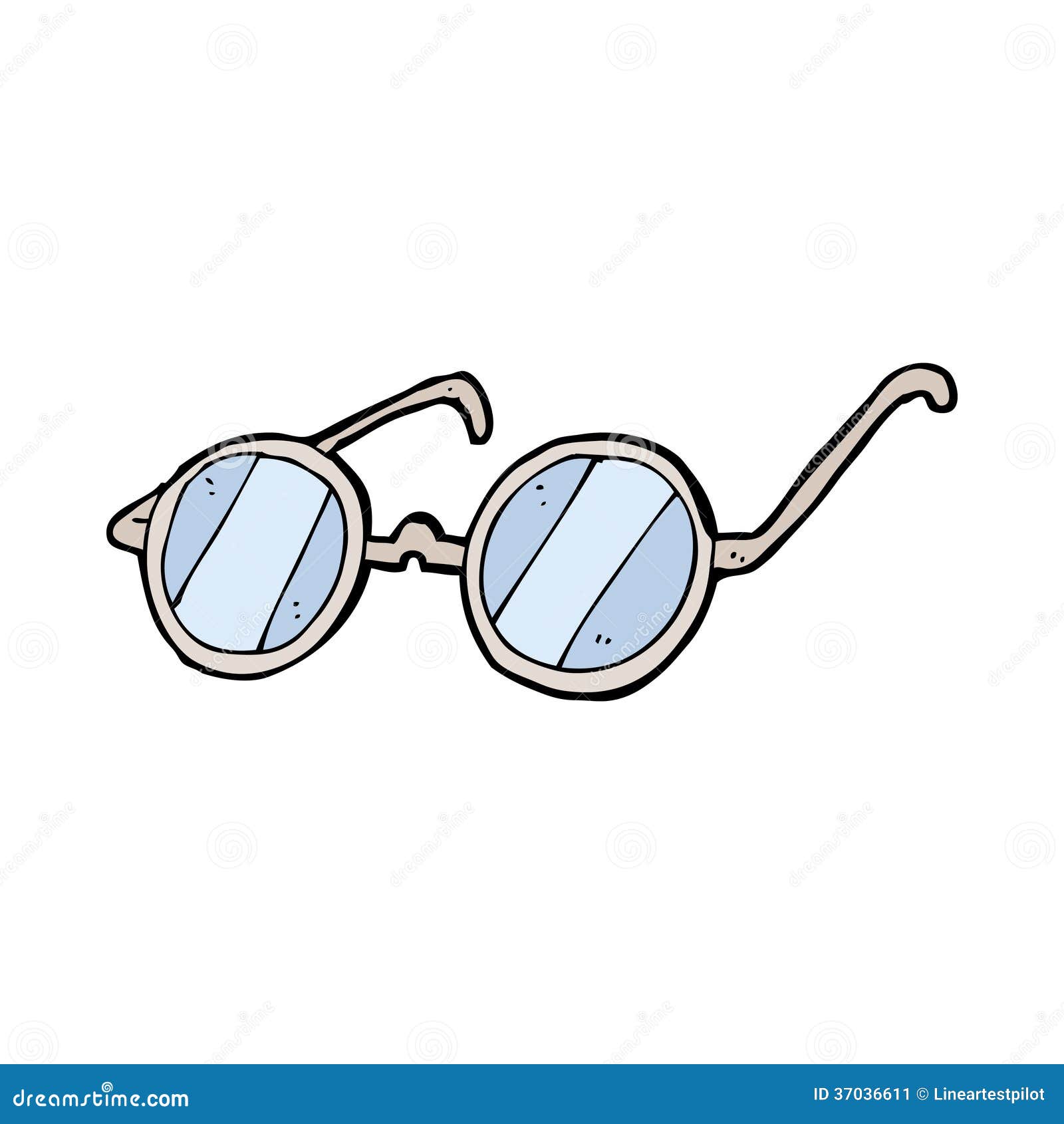 Cartoon spectacles stock vector. Illustration of cartoon - 37036611