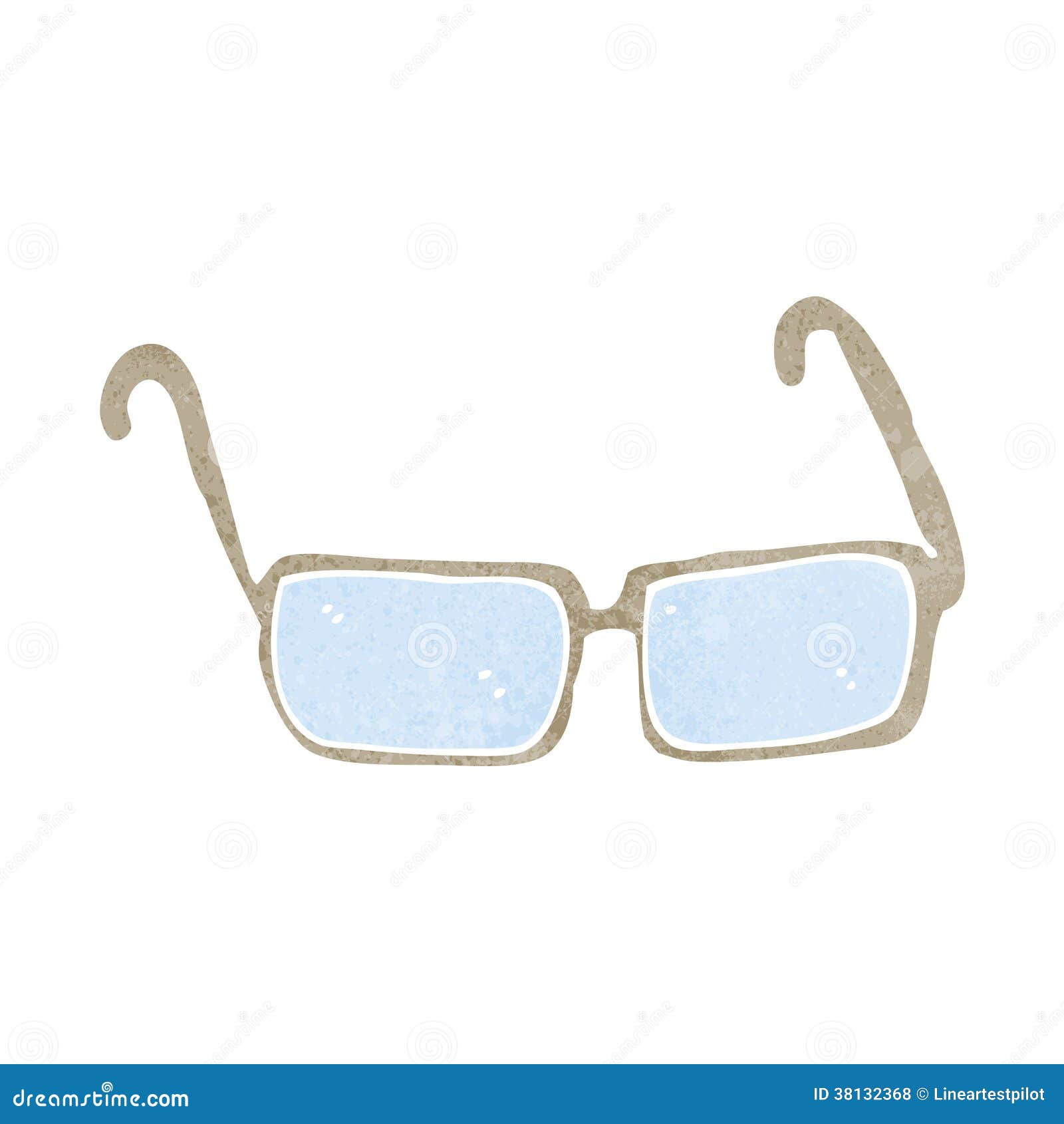 Cartoon spectacles stock illustration. Illustration of drawn - 38132368