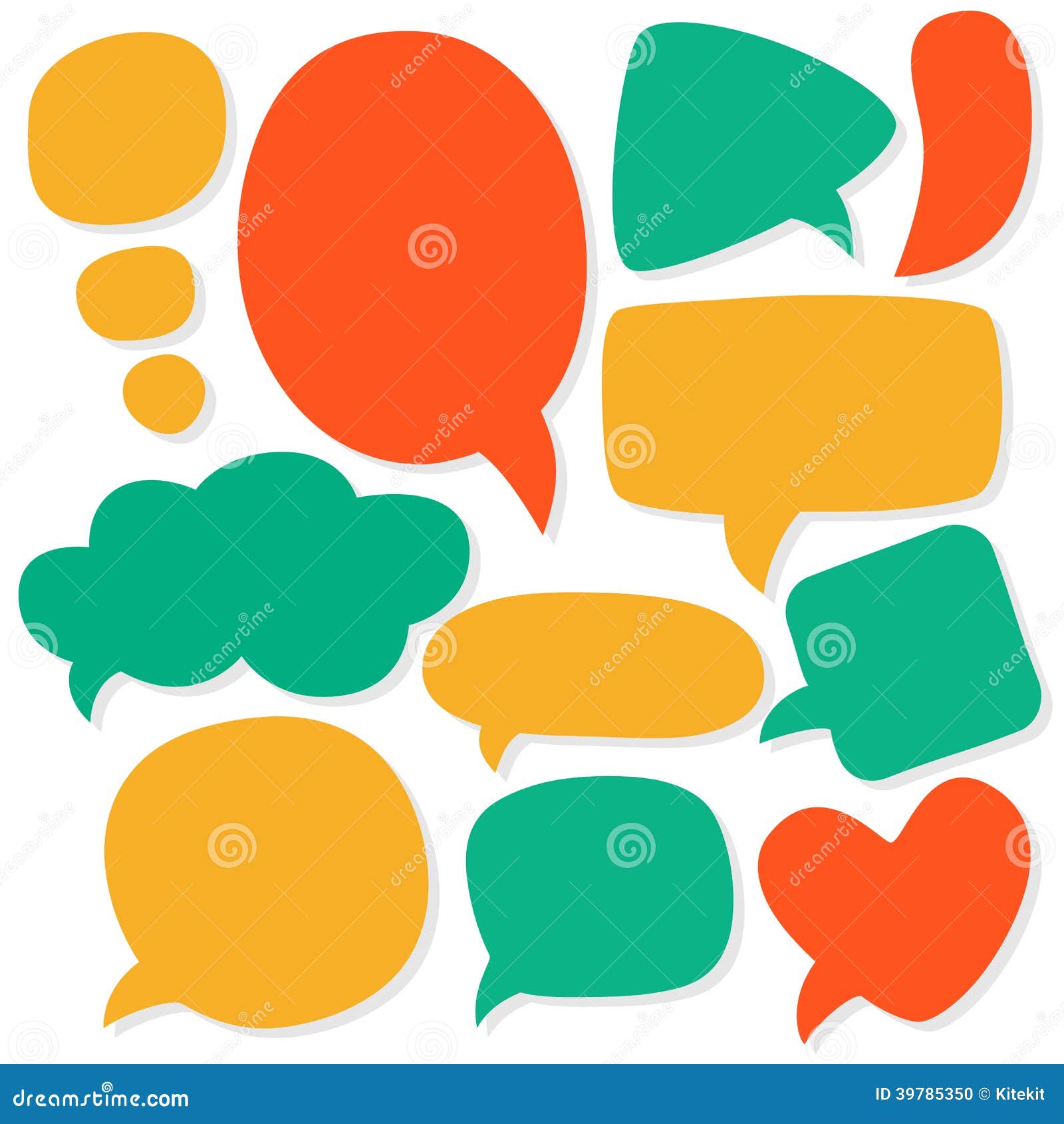 Cartoon Speech Bubbles, Explode Bang Sound With Comic Text Elements ...