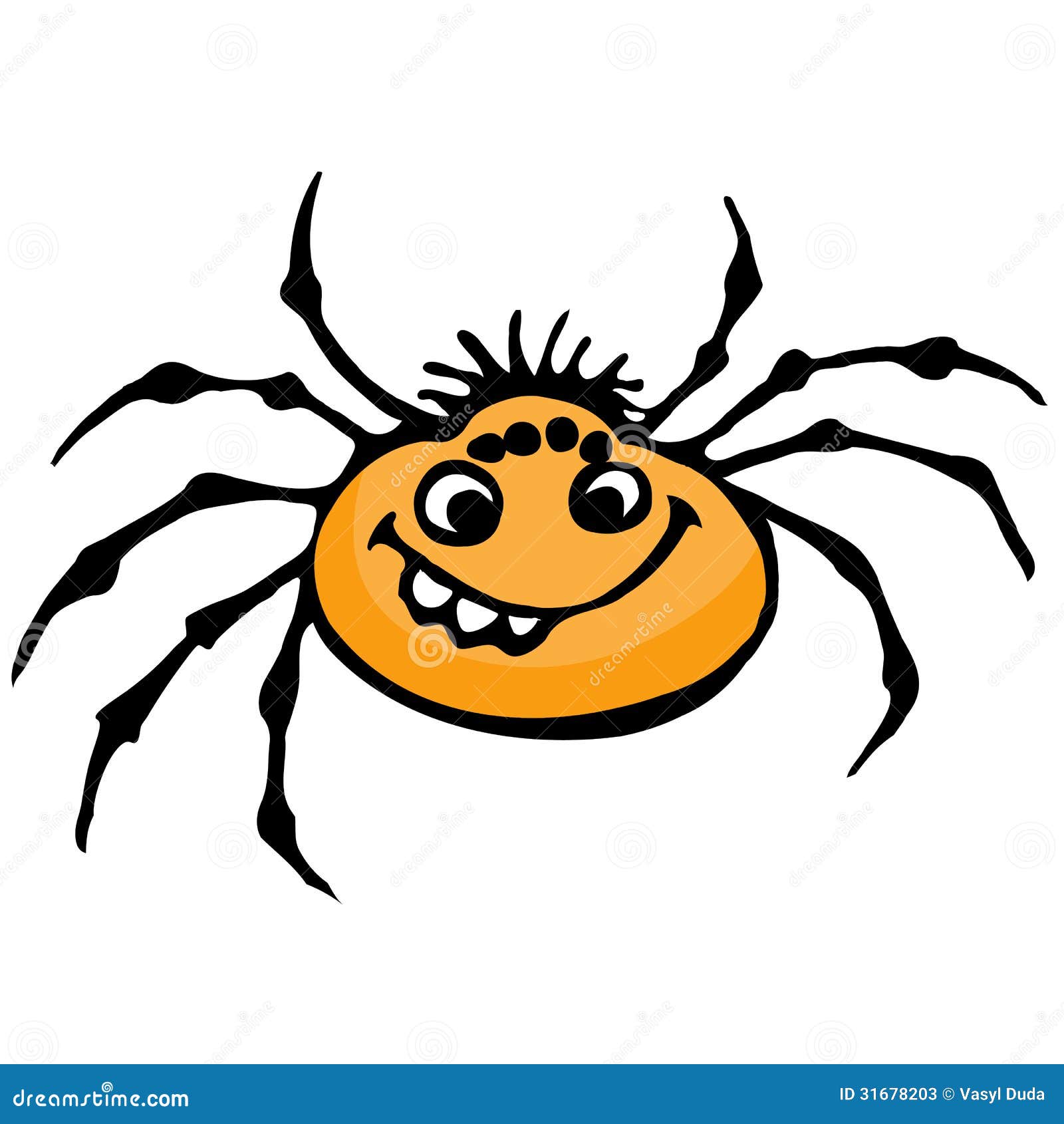 Cartoon Spider Stock Photos - Image: 31678203