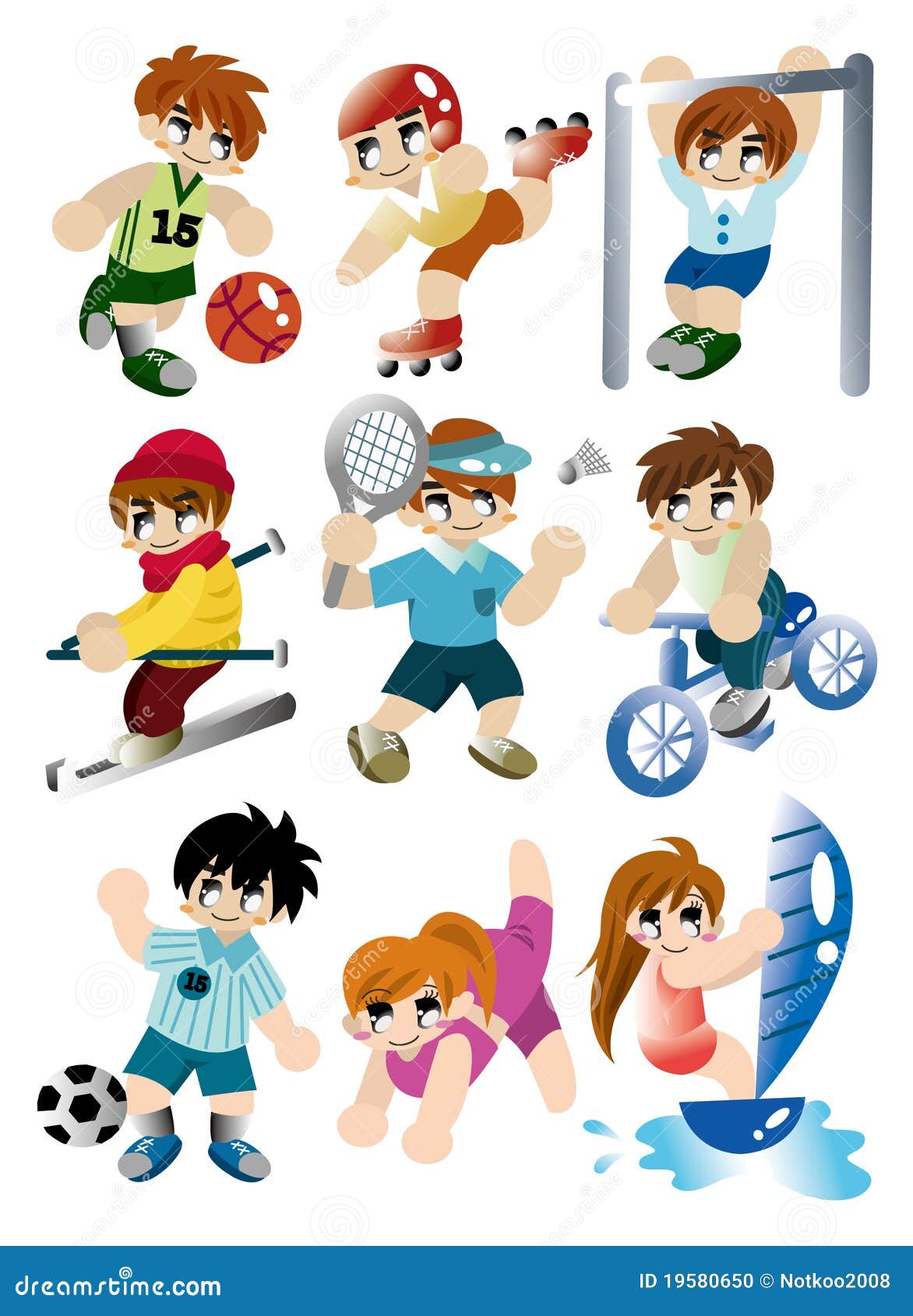 Cartoon Sport Icon Vector | CartoonDealer.com #21670085