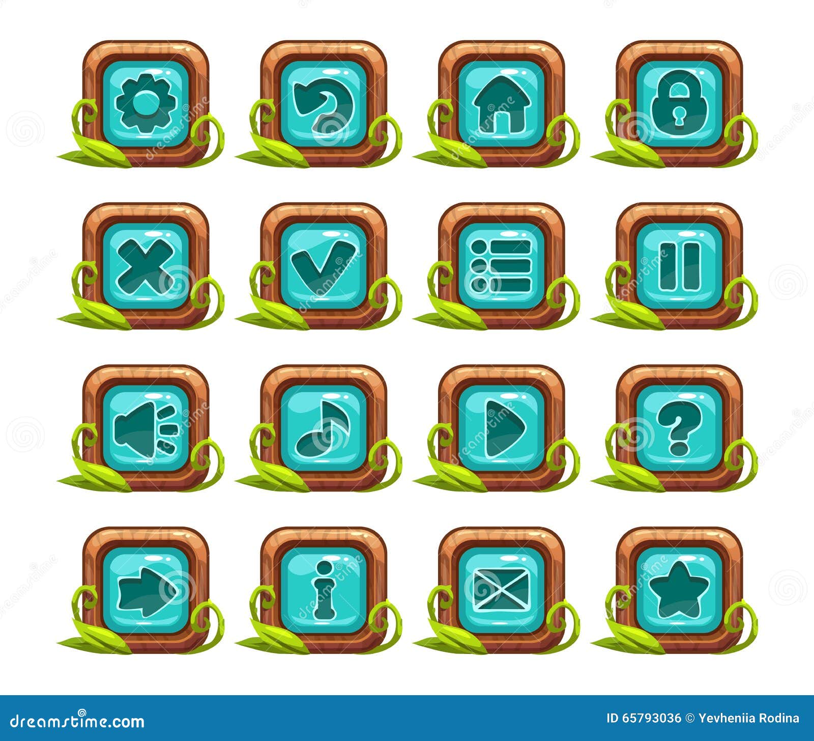 Web Buttons Menu Royalty-Free Stock Image | CartoonDealer.com #13441258