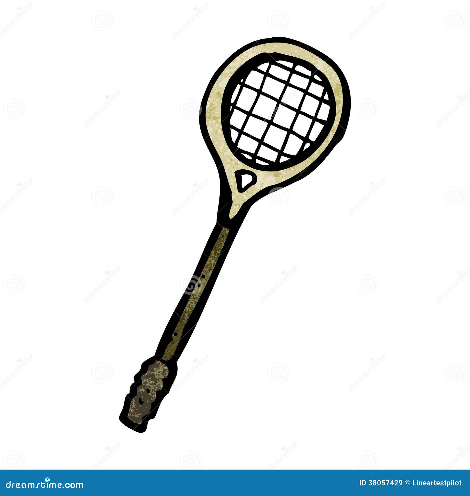 Cartoon squash racket stock vector. Illustration of funny - 38057429